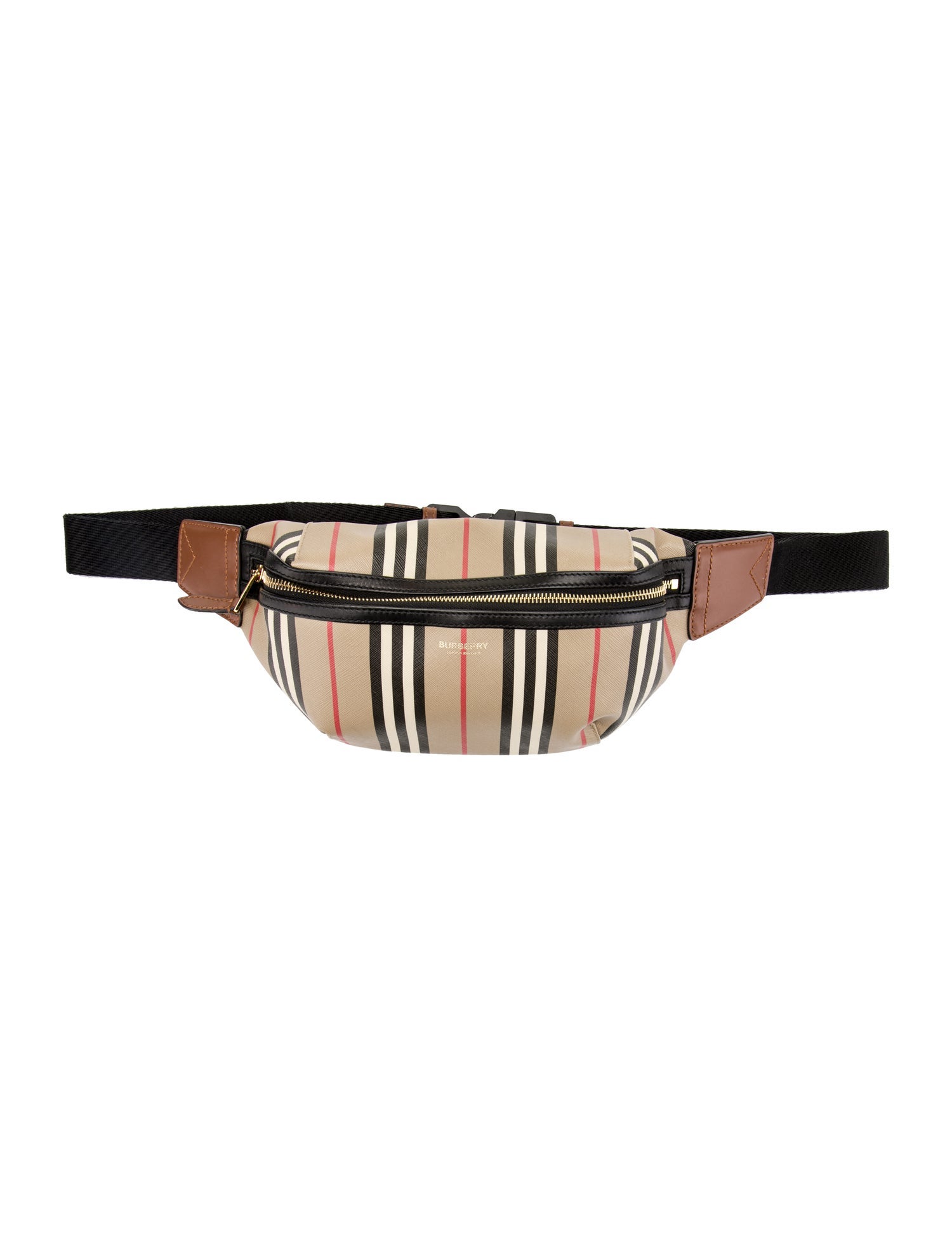 Burberry Vintage Check Belt Bag - Brown Waist Bags, Handbags ...