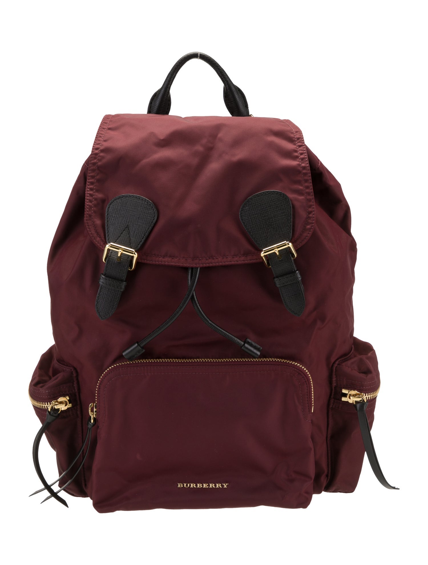 Burberry Nylon Backpack - Burgundy Backpacks, Handbags - BUR464557 ...
