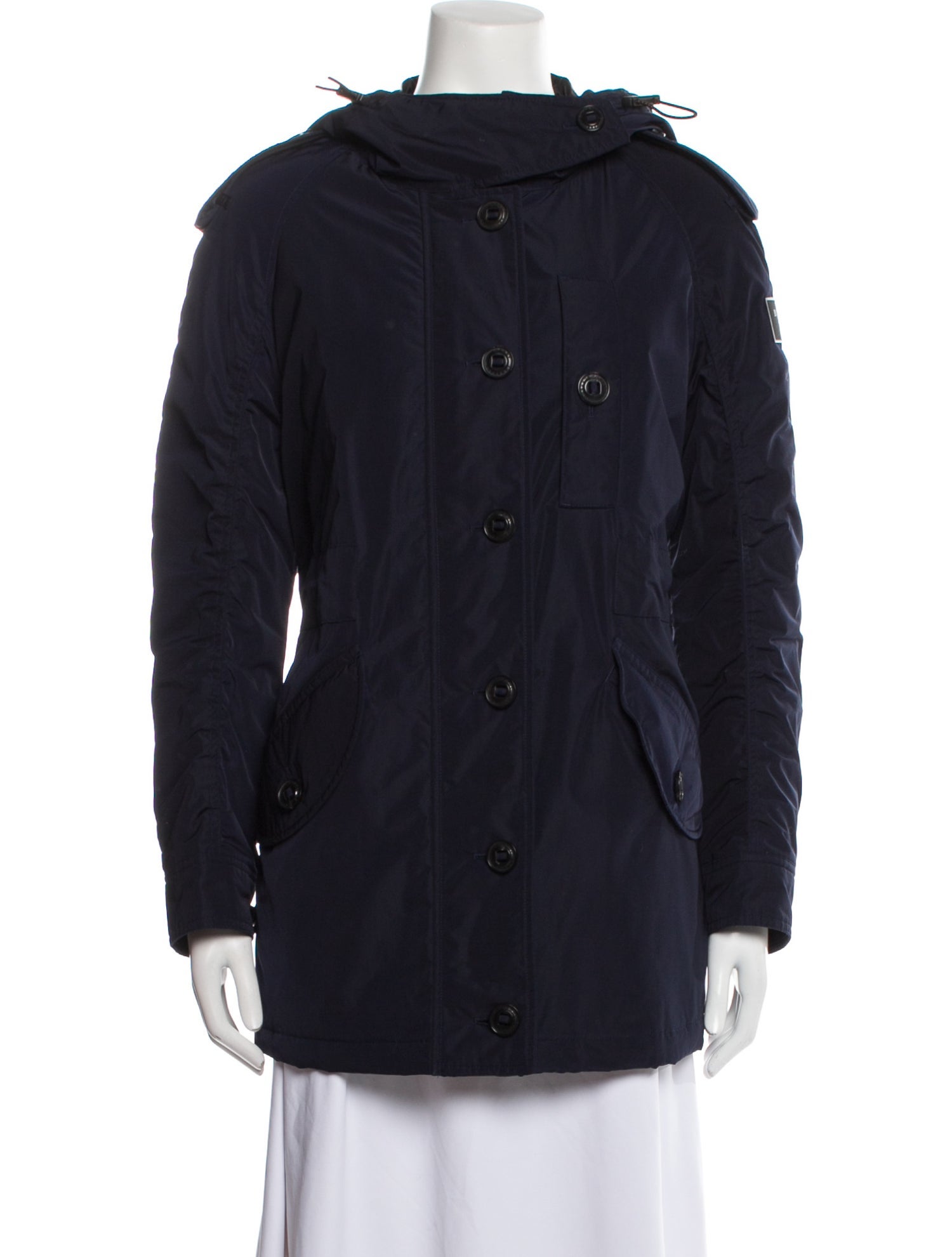 Burberry Parka w/ Tags - Blue Coats, Clothing - BUR465180 | The RealReal