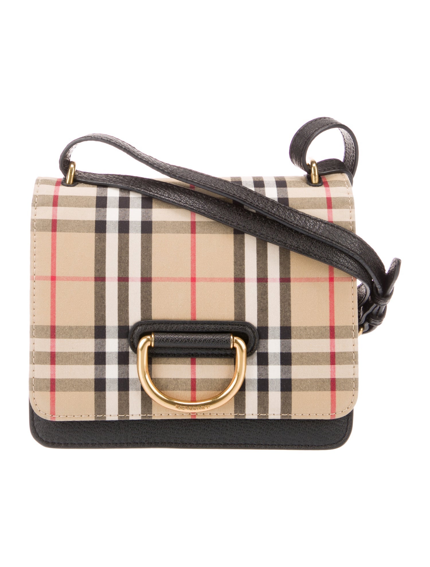 Burberry House Check Messenger Bag - Neutrals Crossbody Bags, Handbags ...