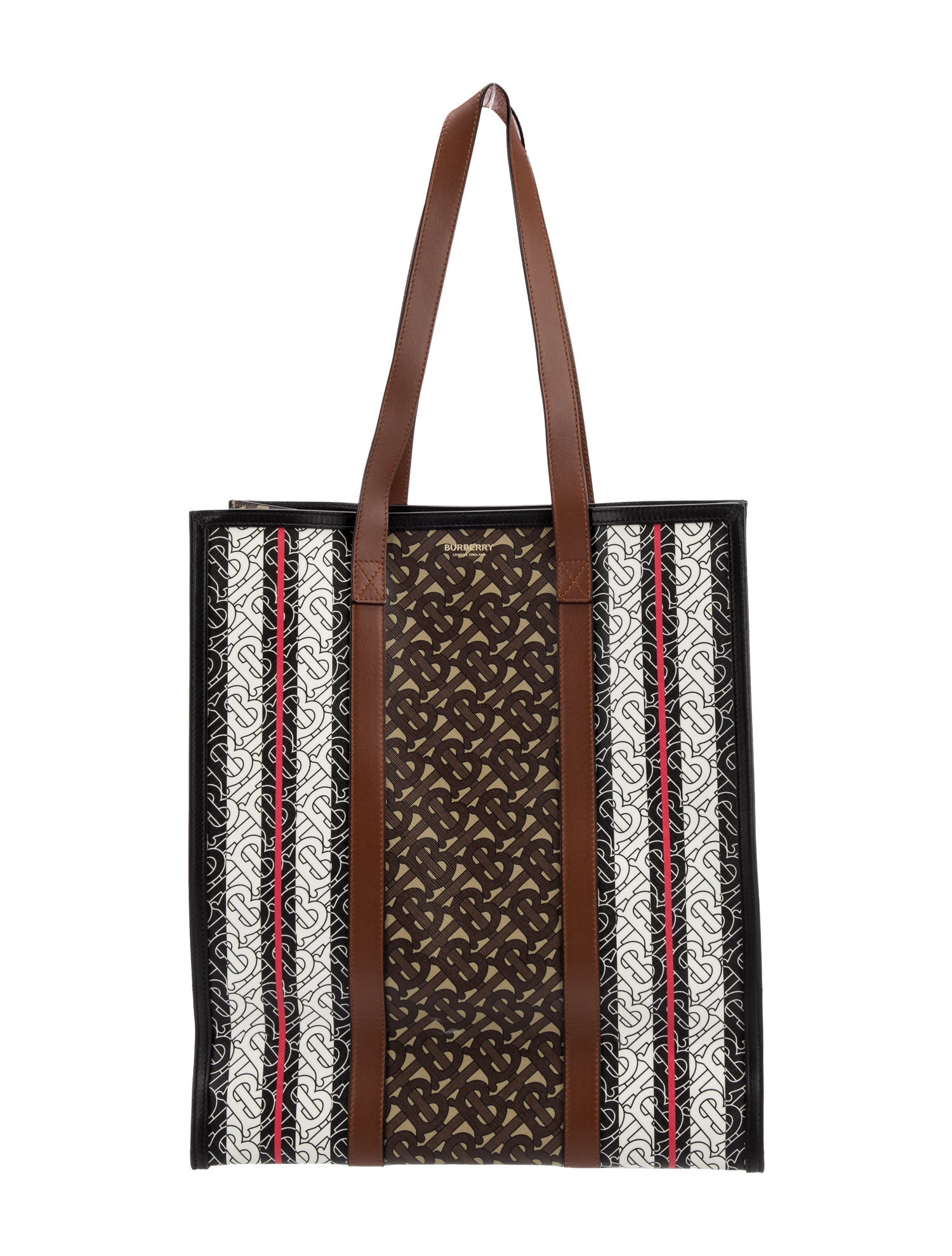 Burberry TB Monogram Tote - Brown Totes, Handbags - BUR471722 | The ...