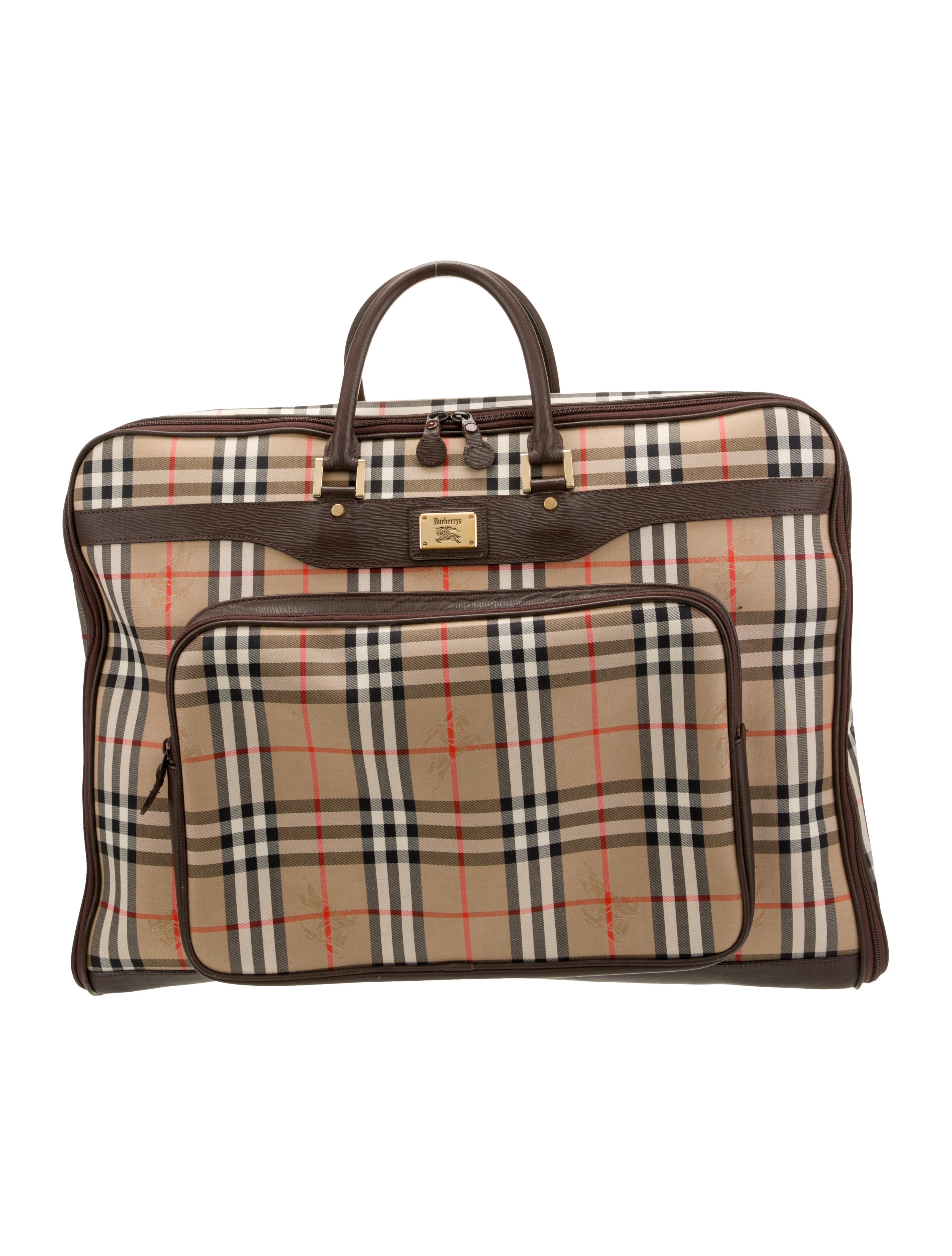 Burberry's Jacquard Weekender Bag - Neutrals Luggage and Travel ...