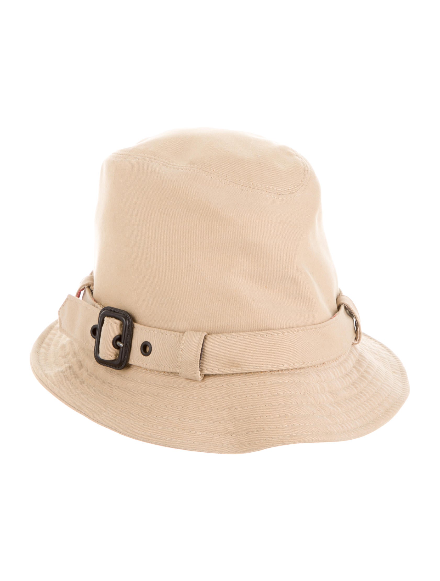 Burberry Buckle-Accented Bucket Hat - Neutrals Hats, Accessories ...