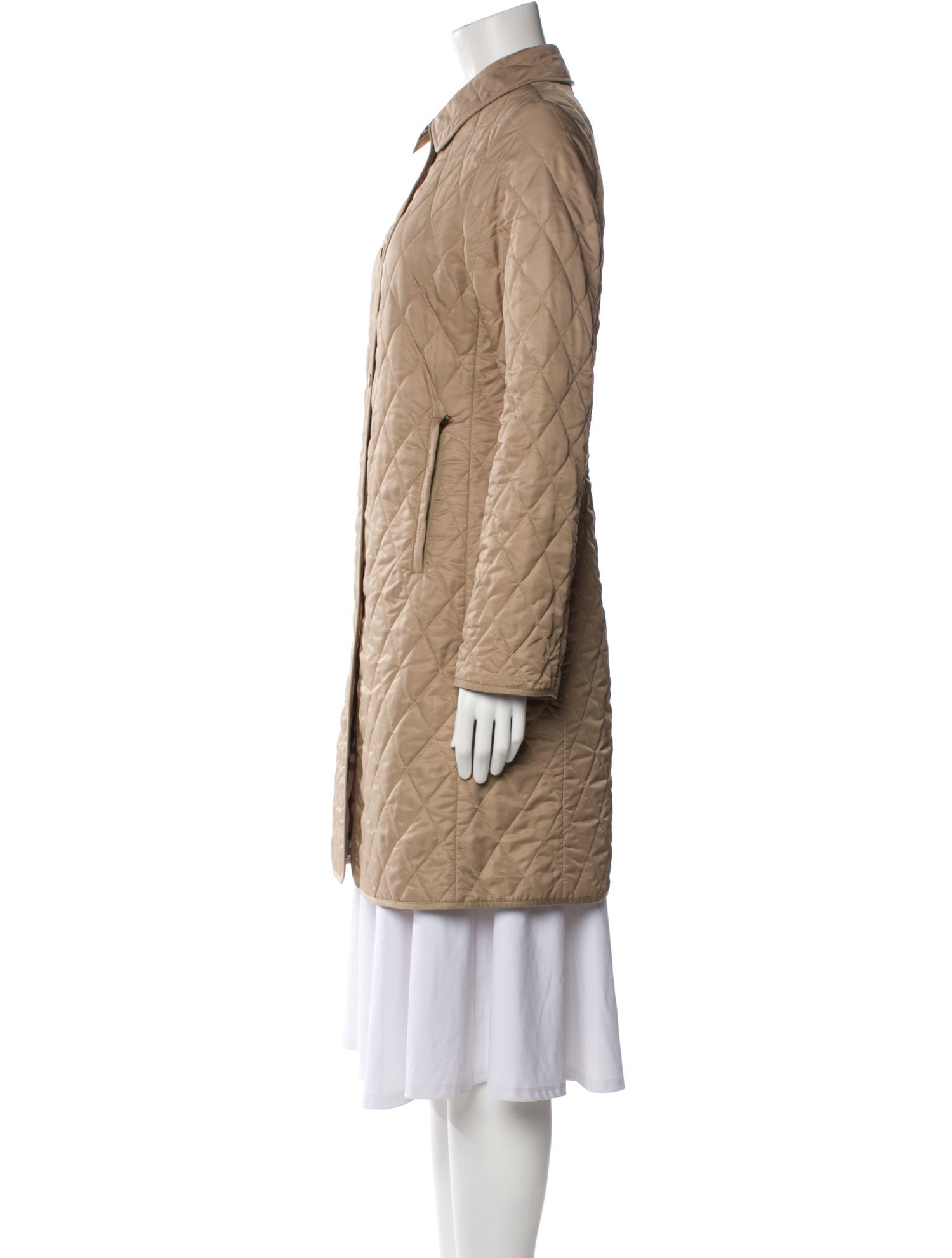 Celine Calfskin Trench Coat - Coats, Clothing | The RealReal