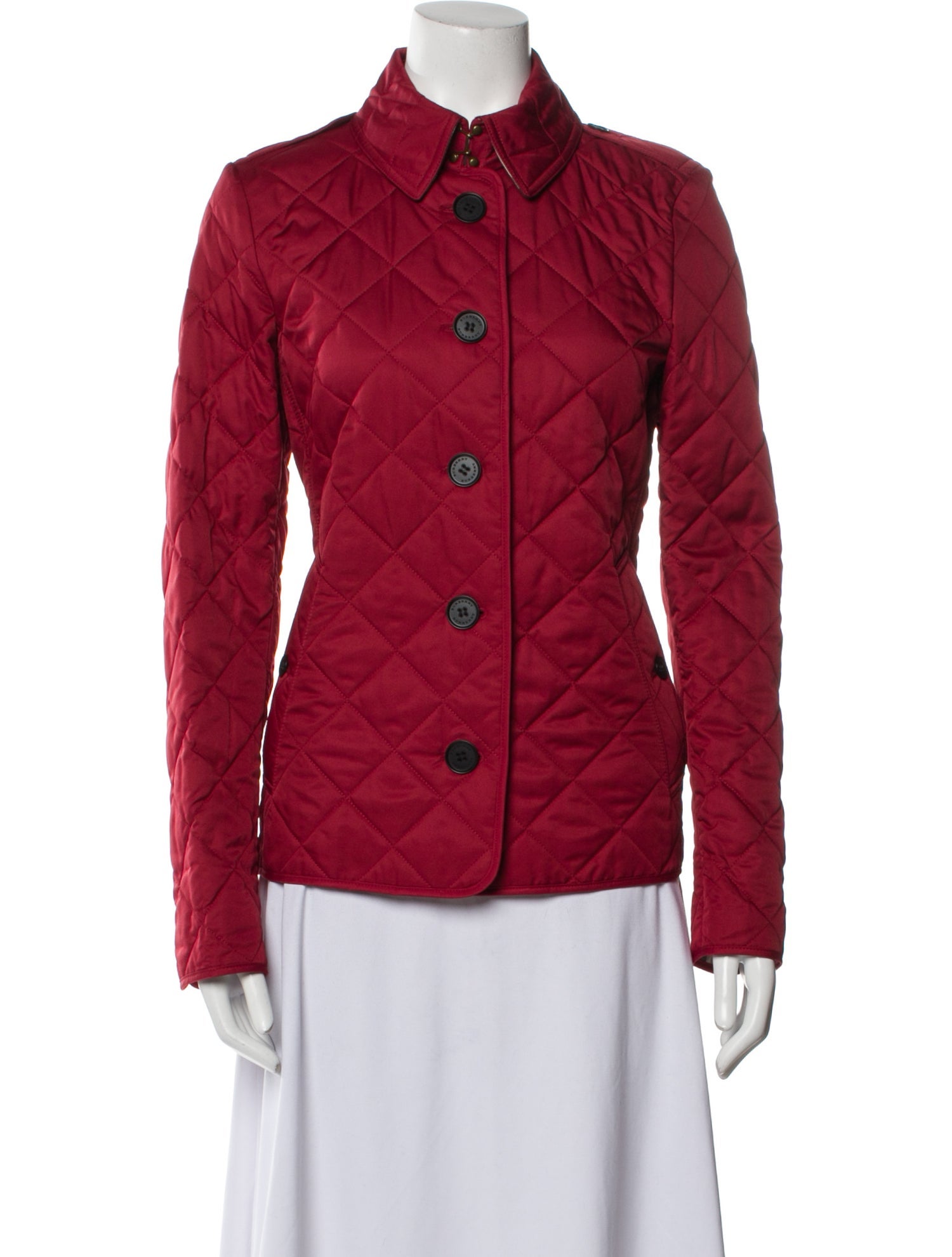 Burberry Denim Jacket w/ Tags - Red Jackets, Clothing - BUR478435 | The ...