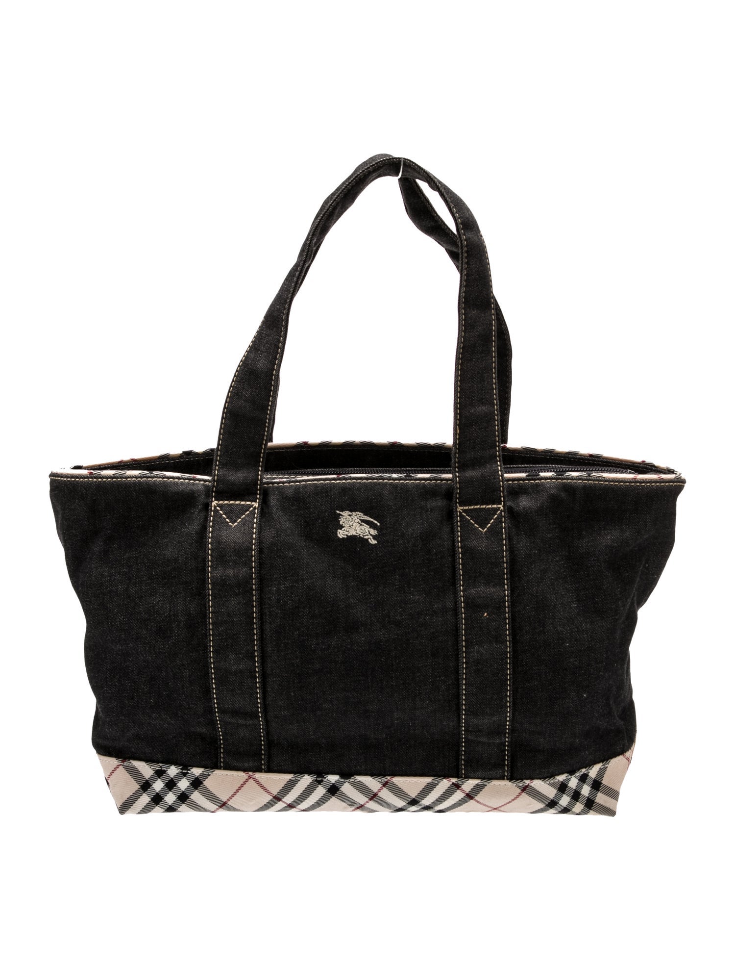 Burberry Nova Check Weekender Bag - Black Totes, Handbags - BUR484366 ...
