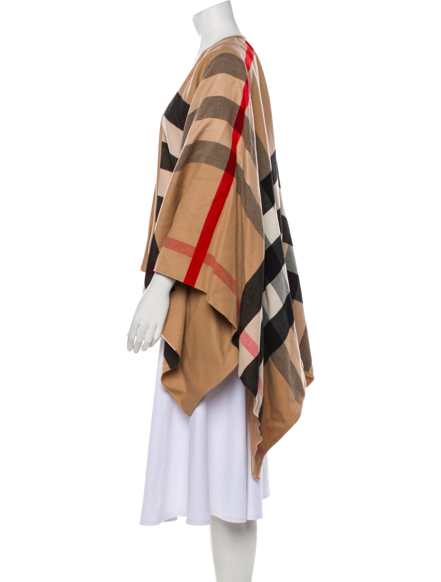 Burberry Striped Shawl - Neutrals Scarves and Shawls, Accessories - BUR486016 | The RealReal
