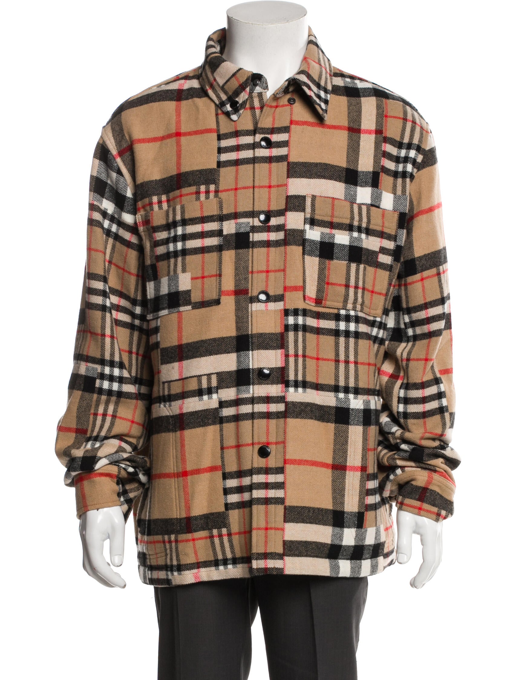 Burberry House Check Pattern Jacket - Neutrals Outerwear, Clothing ...