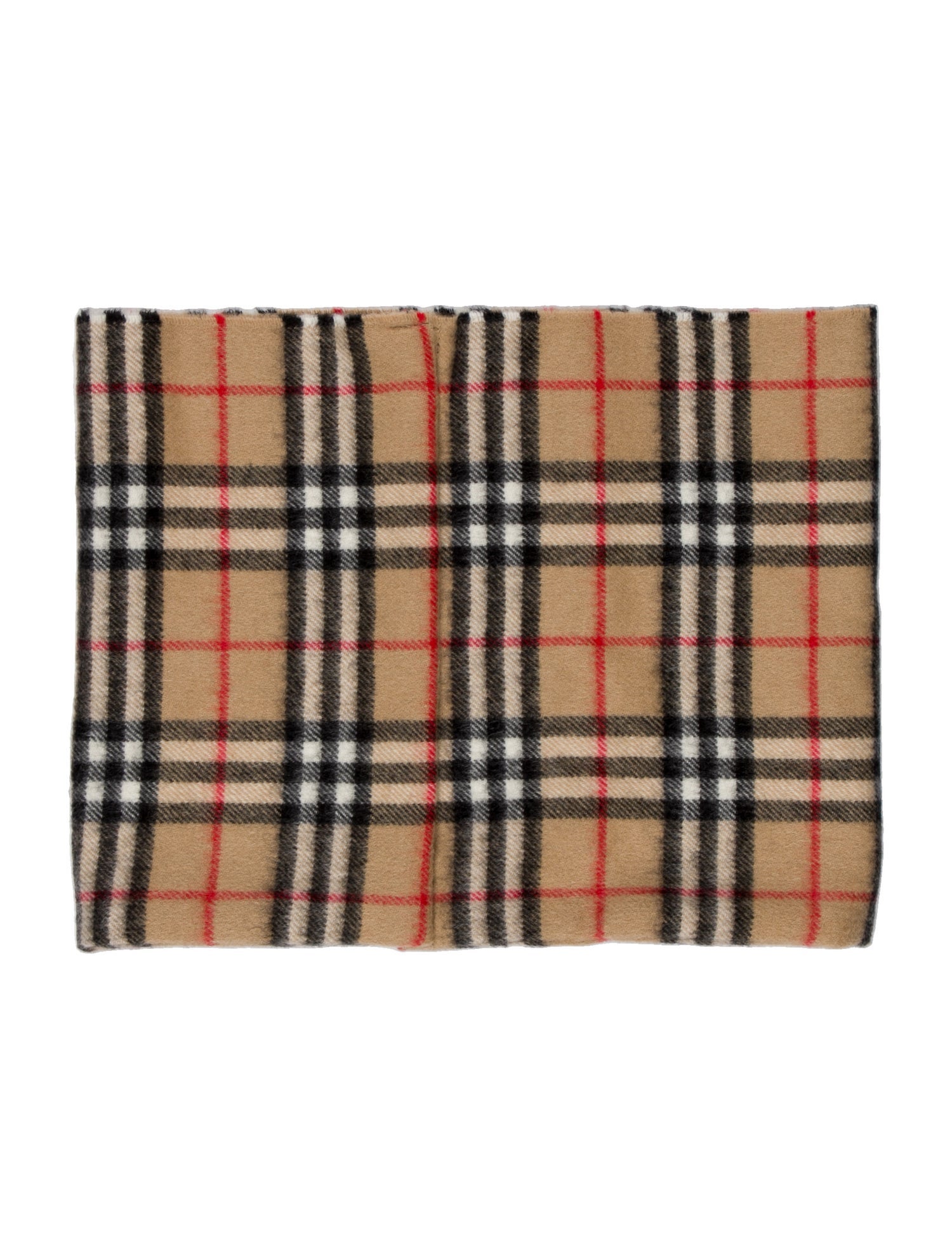 Burberry Plaid Print Scarf - Neutrals Scarves and Shawls, Accessories ...