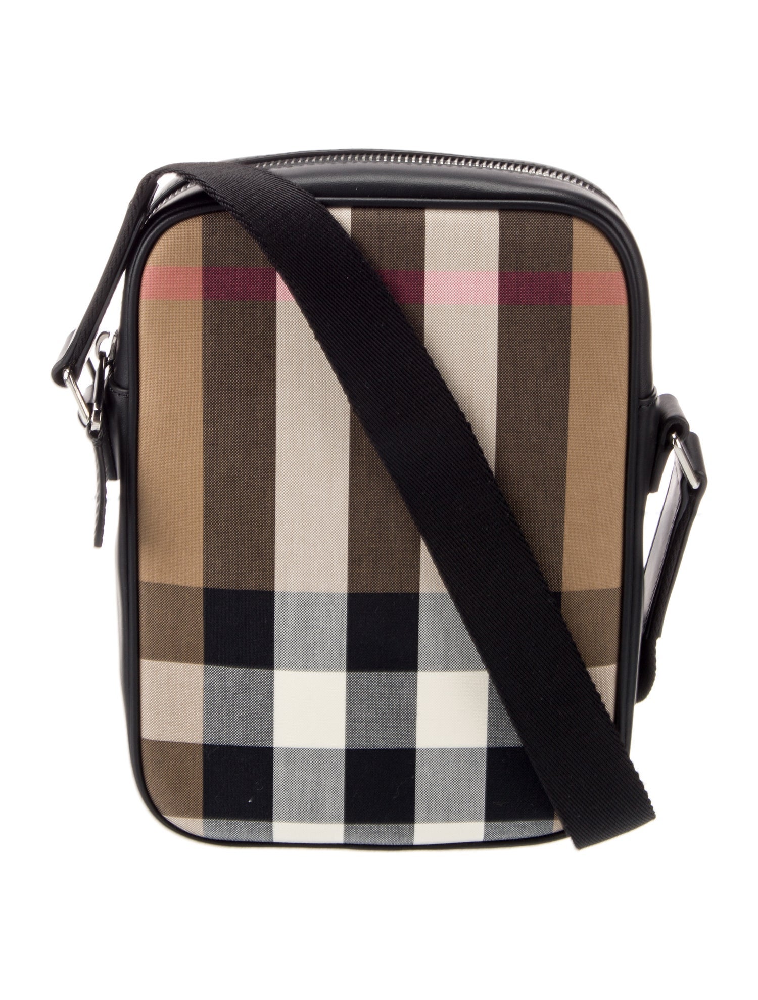 Burberry Canvas Messenger Bag w/ Tags - Neutrals Crossbody Bags ...