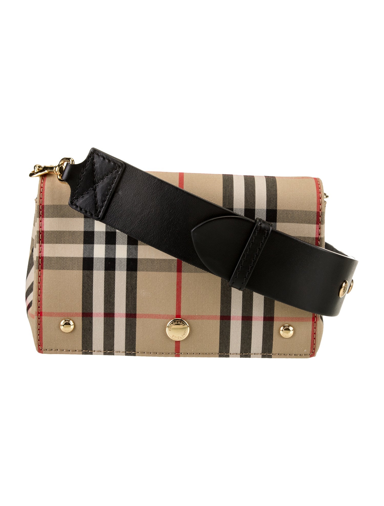 Burberry House Check Messenger Bag - Neutrals Crossbody Bags, Handbags ...
