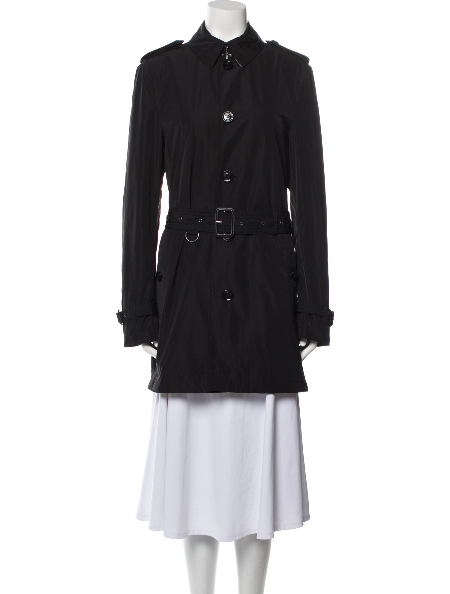 Burberry Trench Coat w/ Tags - Blue Coats, Clothing - BUR490112 | The ...