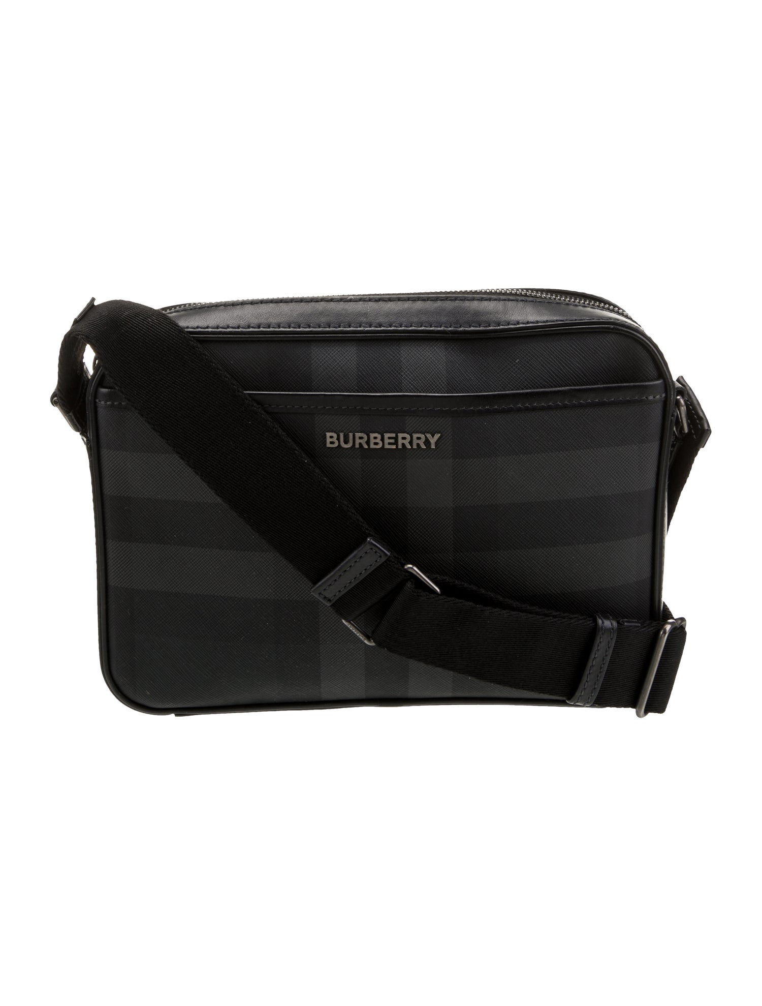 Burberry Messenger Bag - Grey Crossbody Bags, Handbags - BUR491384 ...