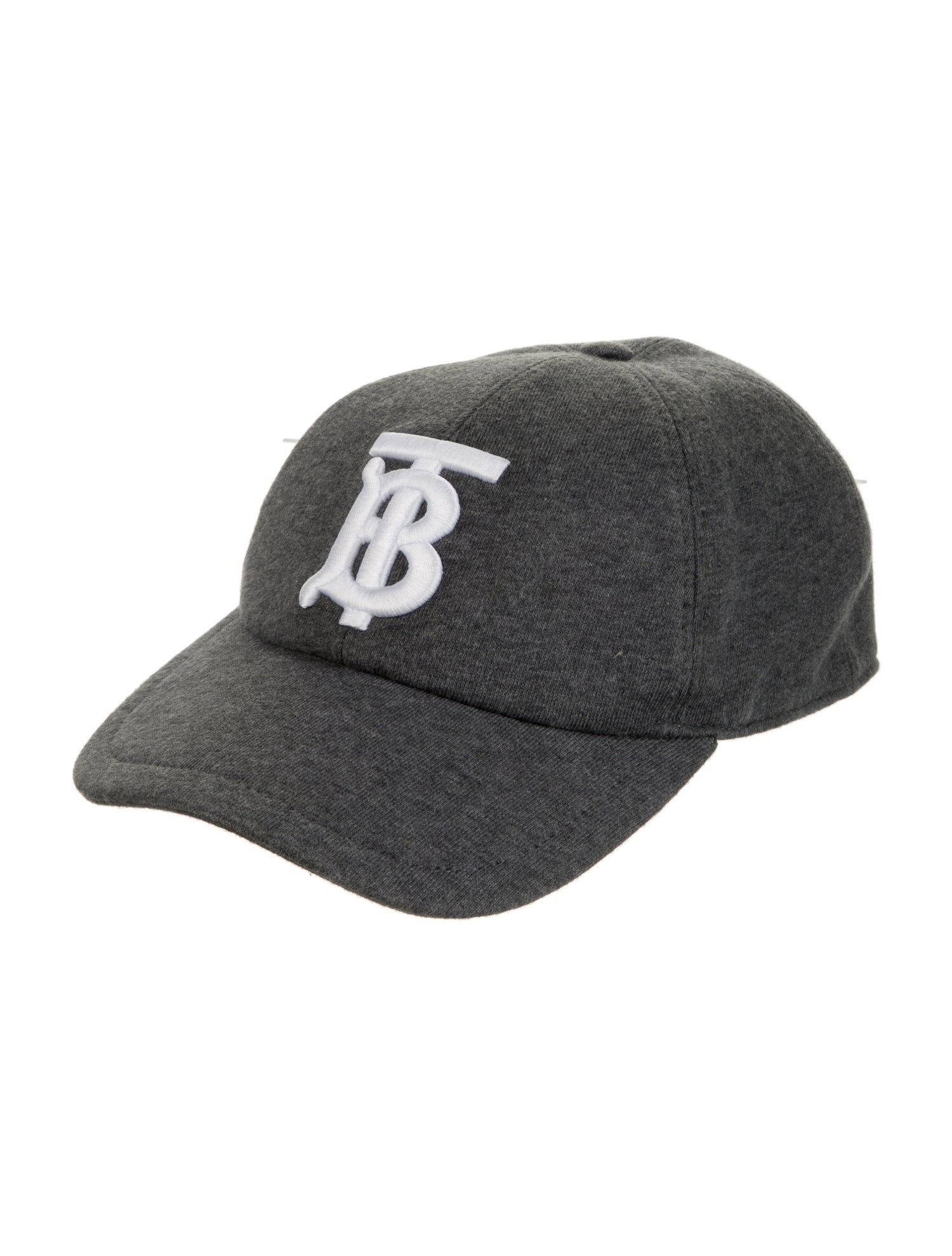 Burberry London Embroider-Embellished Baseball Cap - Grey Hats ...