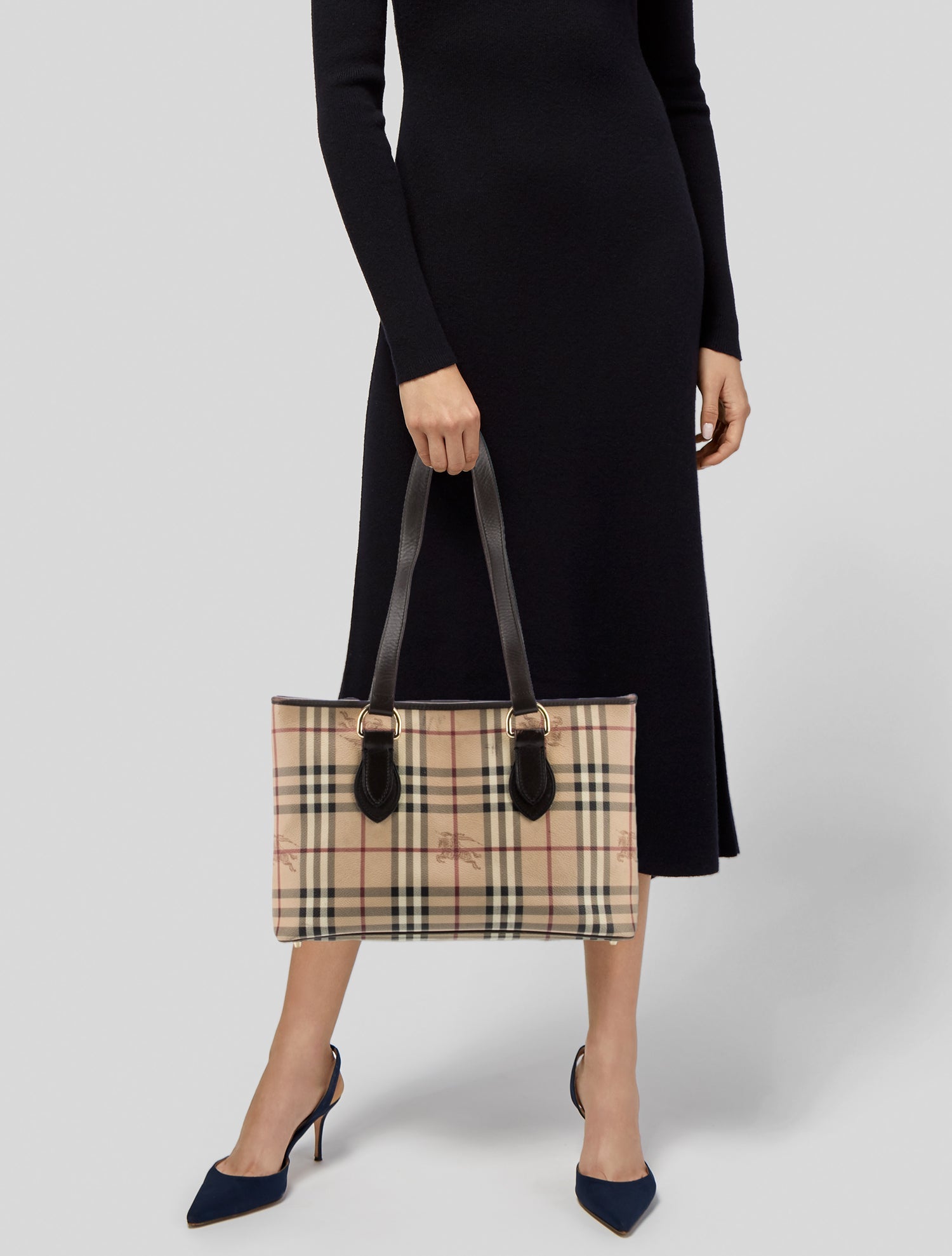 Burberry Exploded Check Shoulder Bag - Neutrals Shoulder Bags, Handbags ...