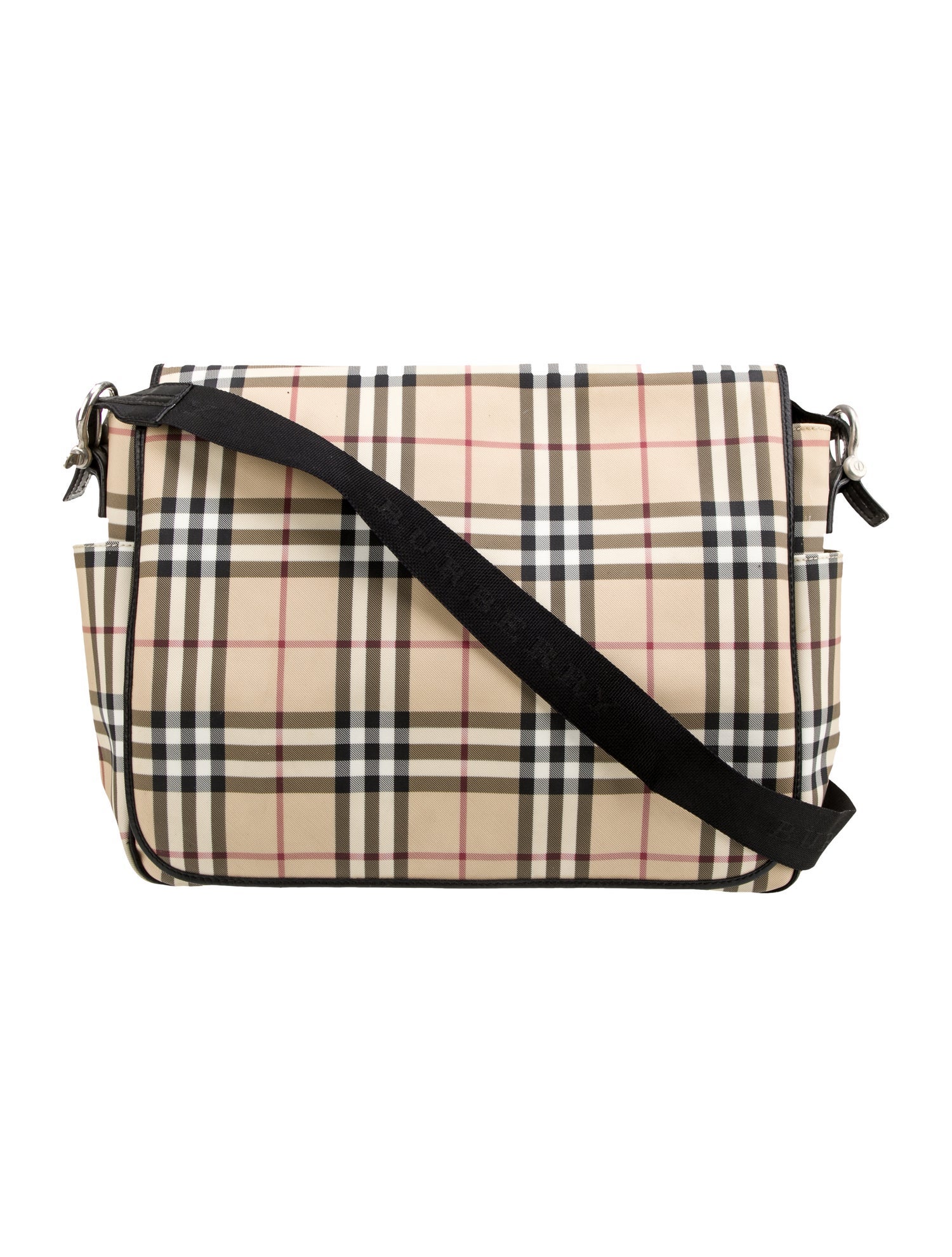 Burberry Nova Check Diaper Bag - Neutrals - BUR500172 | The RealReal