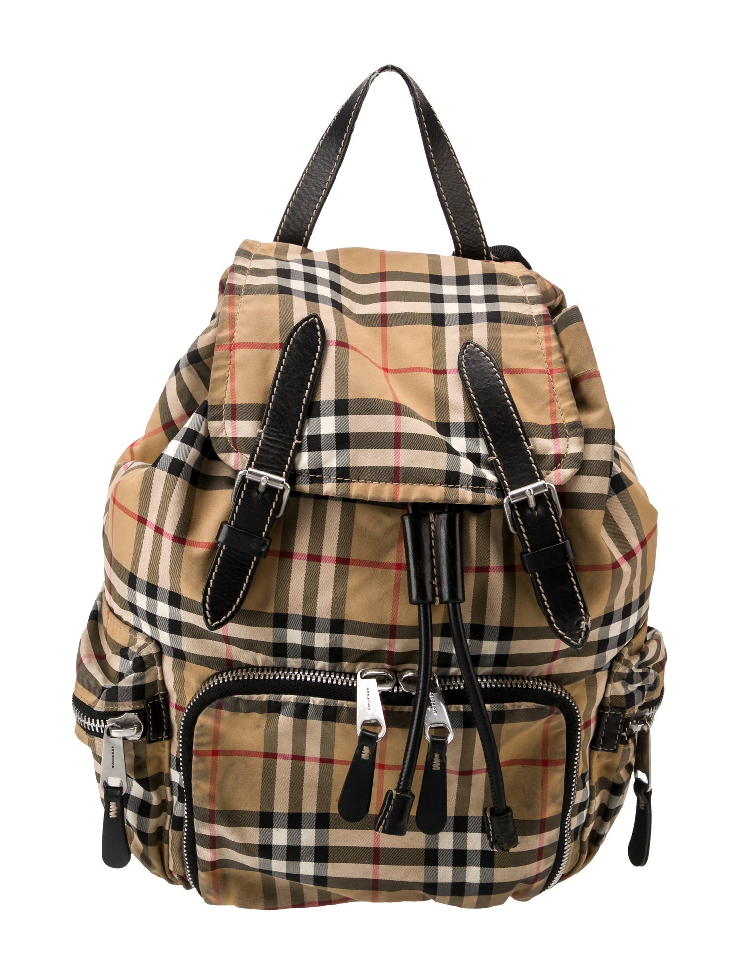 Burberry House Check Backpack - Neutrals Backpacks, Handbags ...