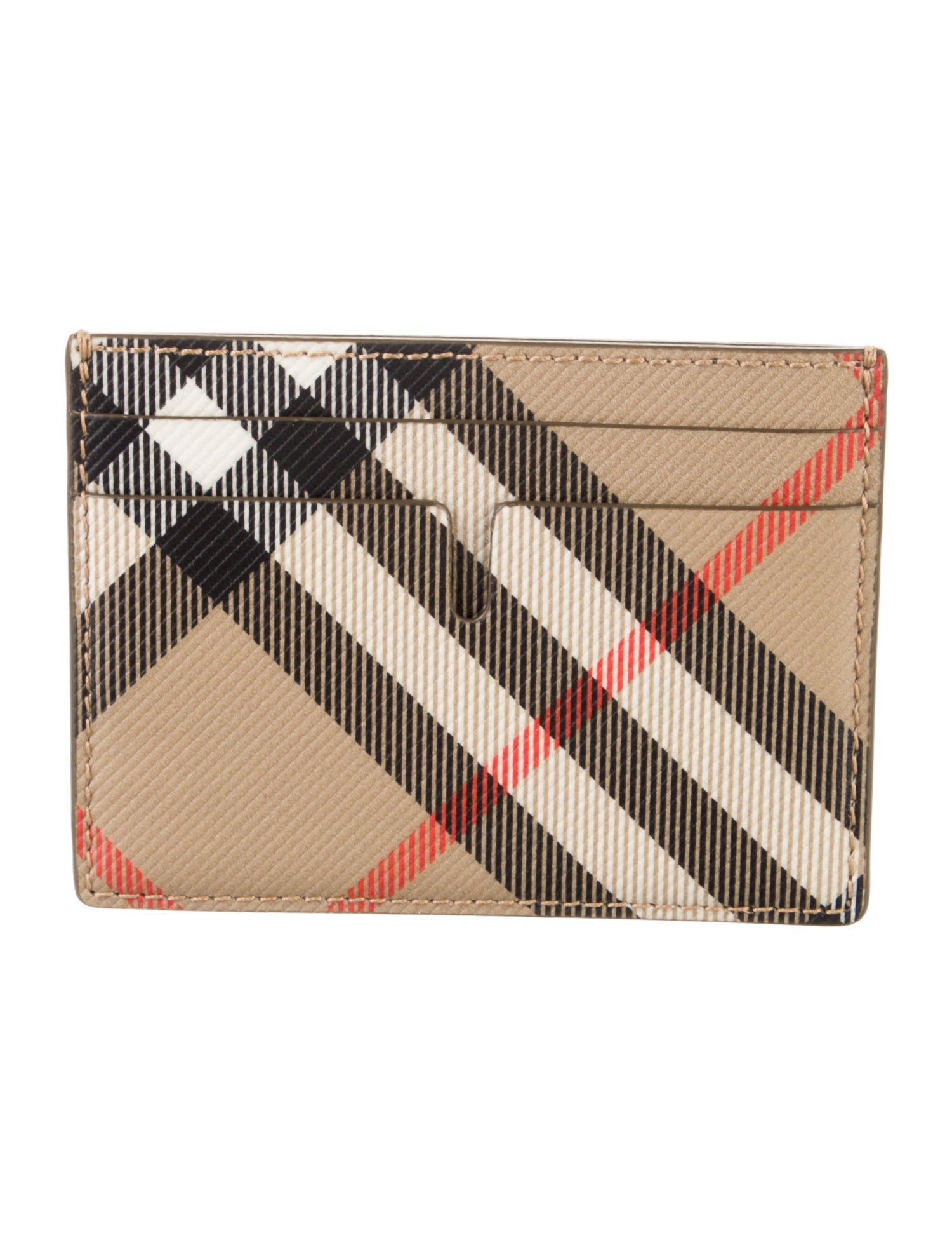 Burberry Leather Printed Wallet - Neutrals Wallets, Accessories ...