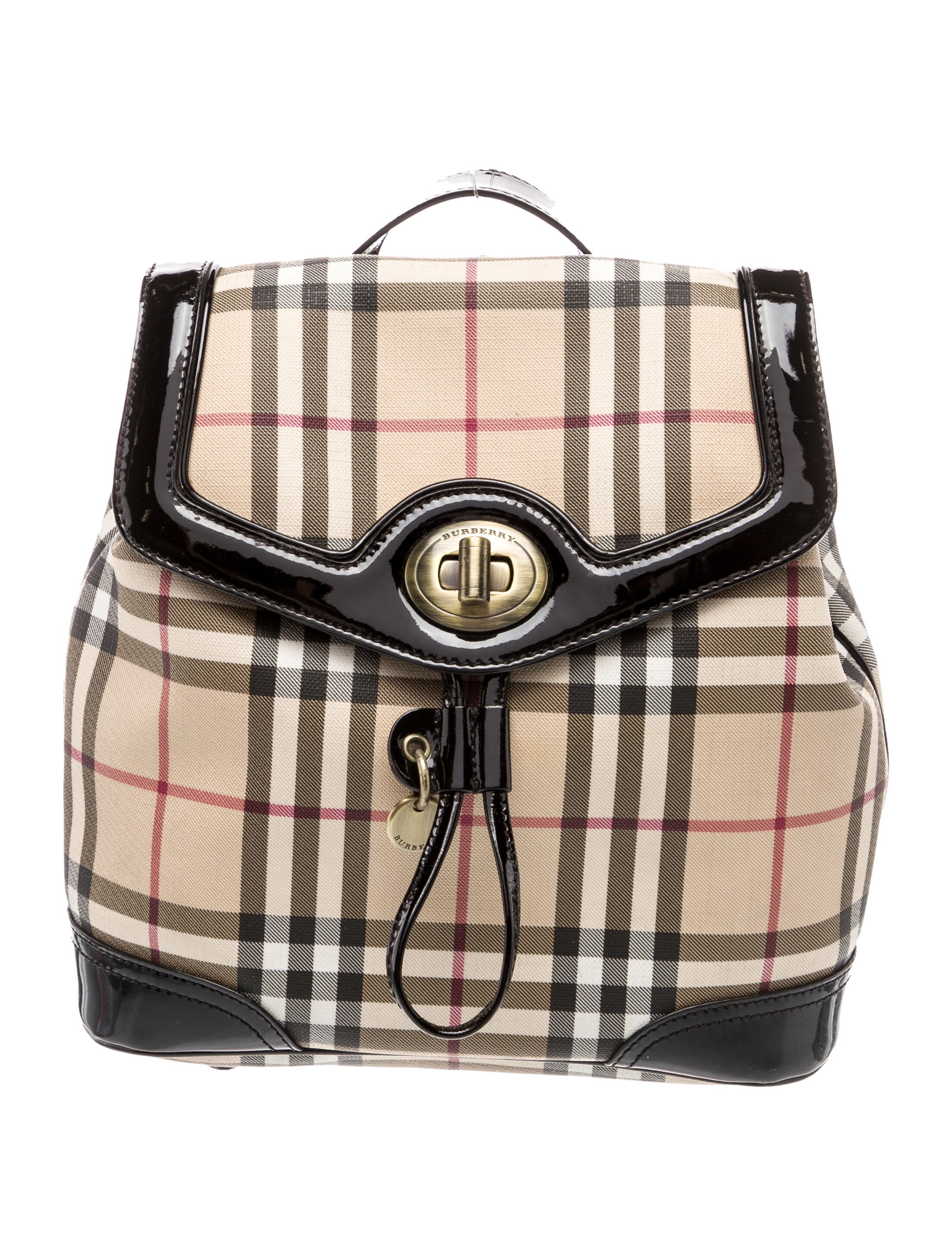 Burberry House Check Backpack - Neutrals Backpacks, Handbags ...