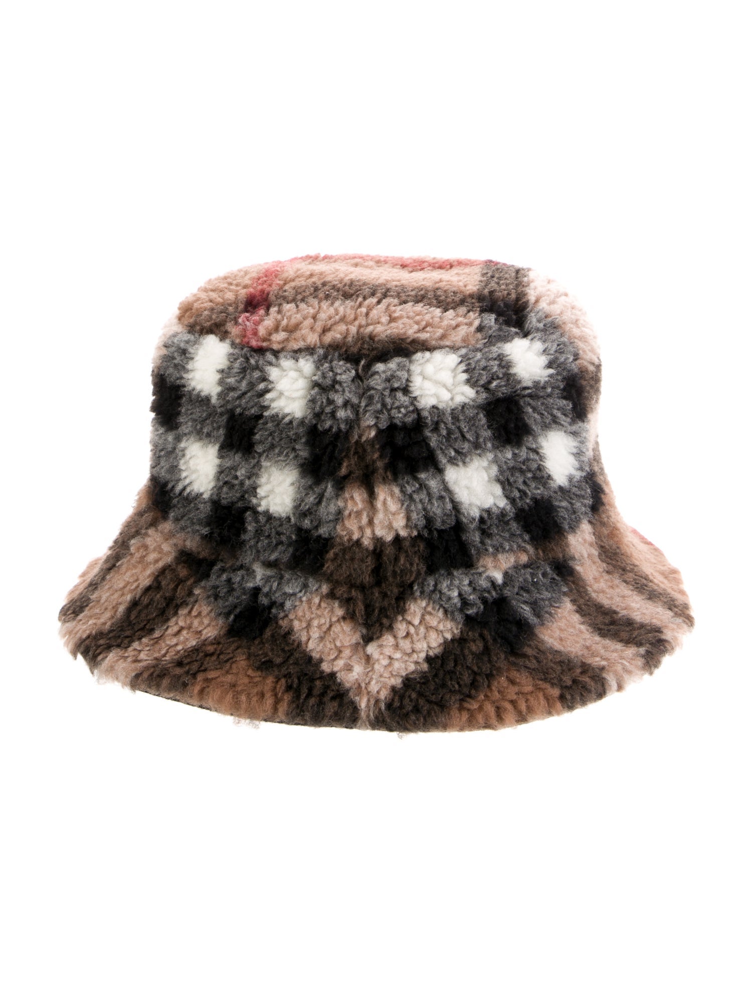 Burberry Shearling Bucket Hat w/ Tags - Neutrals Hats, Accessories ...