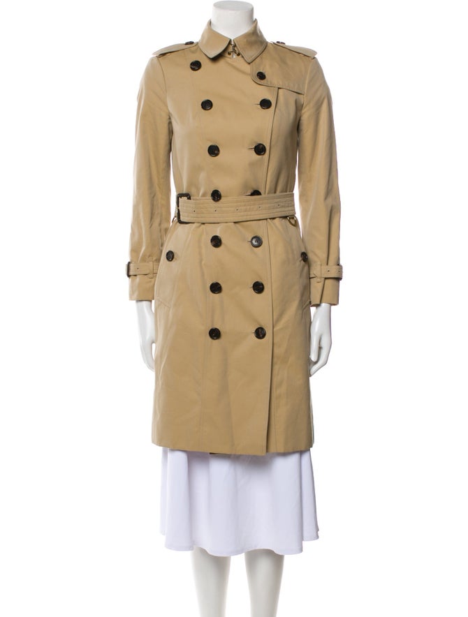 Burberry Trench Coat - Neutrals Coats, Clothing - BUR541379 | The RealReal