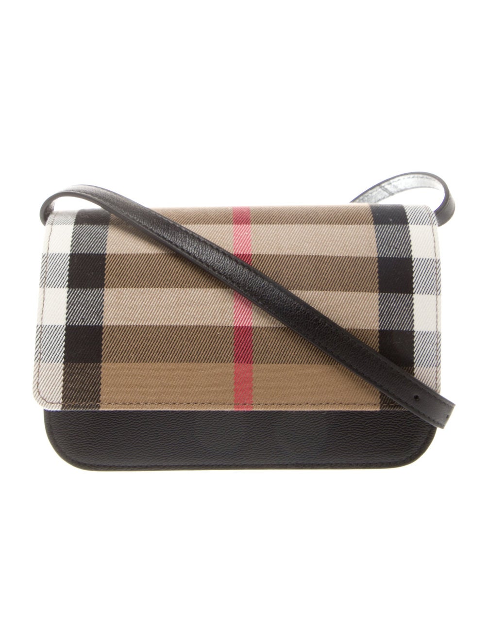 Burberry House Check Madison - Brown Crossbody Bags, Handbags ...