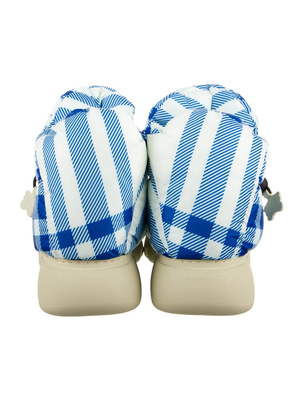 Burberry Nylon Plaid Print Boots - Blue Boots, Shoes - BUR547828 | The ...