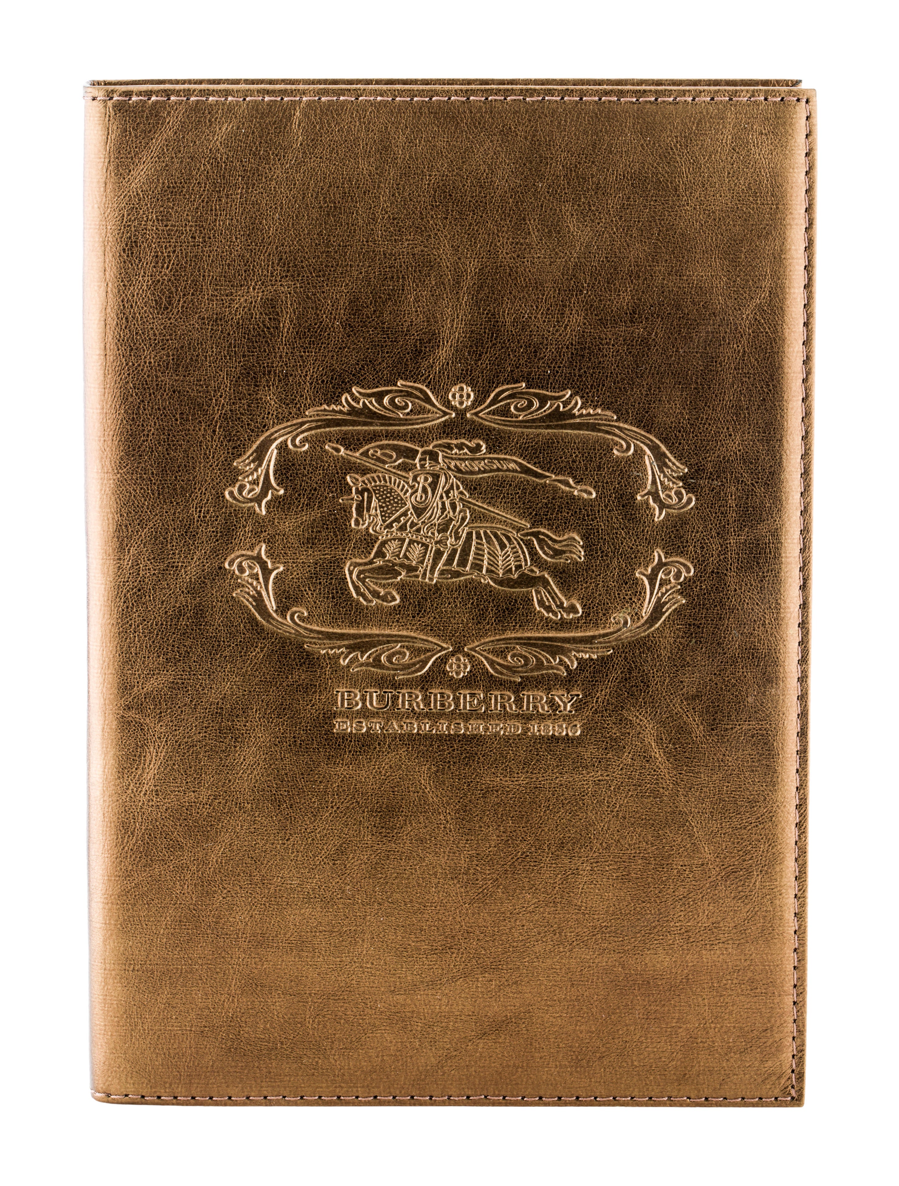 Burberry Metallic Leather Notebook - Decor & Accessories - BUR71219 ...