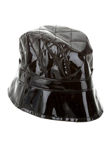 Burberry Patent Leather Bucket Hat - Accessories - BUR71764 | The RealReal