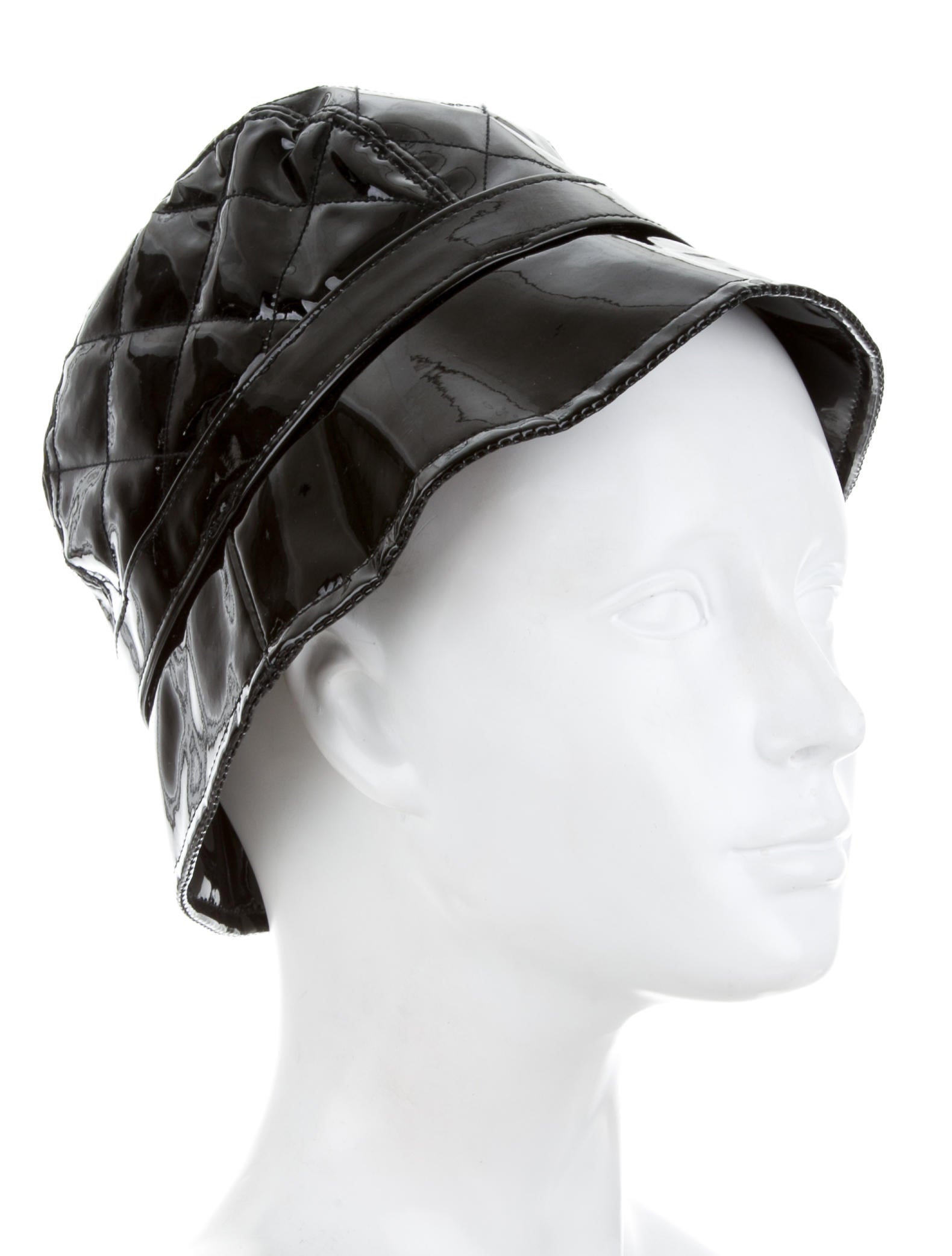Burberry Patent Leather Bucket Hat - Accessories - BUR71764 | The RealReal