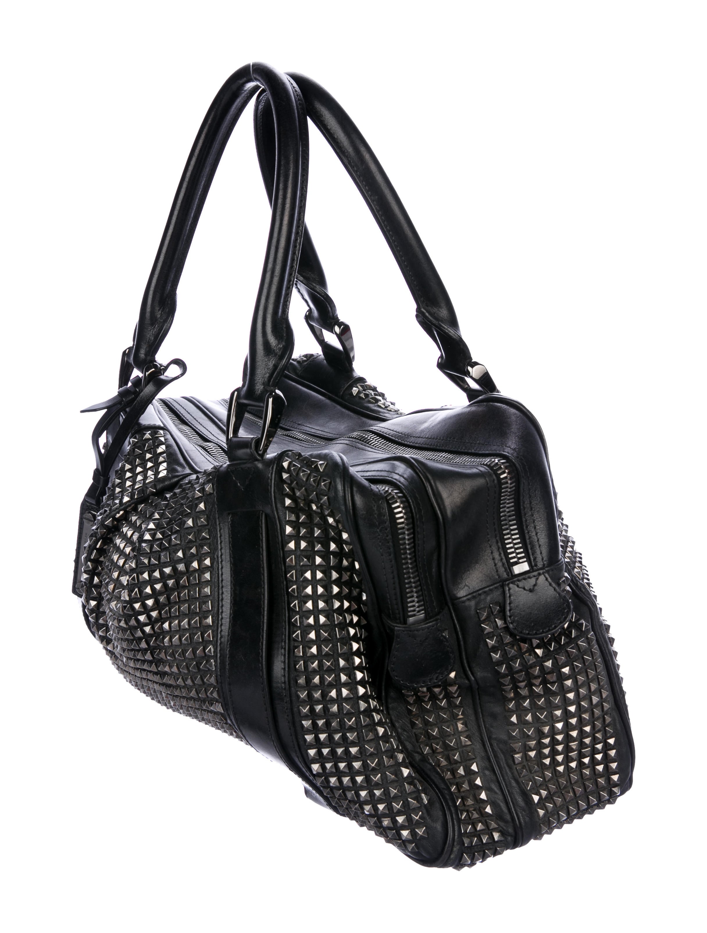 Burberry Studded Knight Bag - Handbags - BUR99800 | The RealReal
