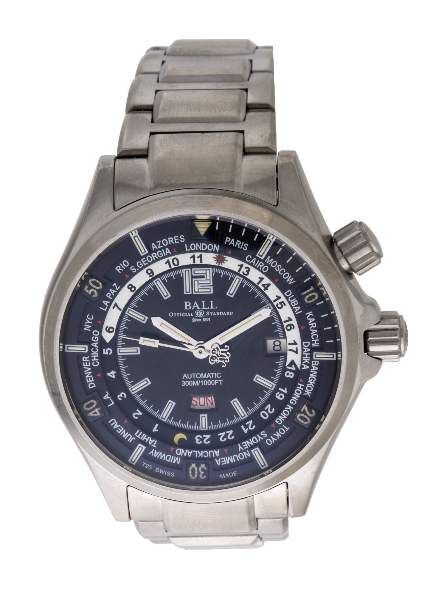 Ball Engineer Master II Diver Worldtime Watch - DG2022A-S3AJ-BK | The ...