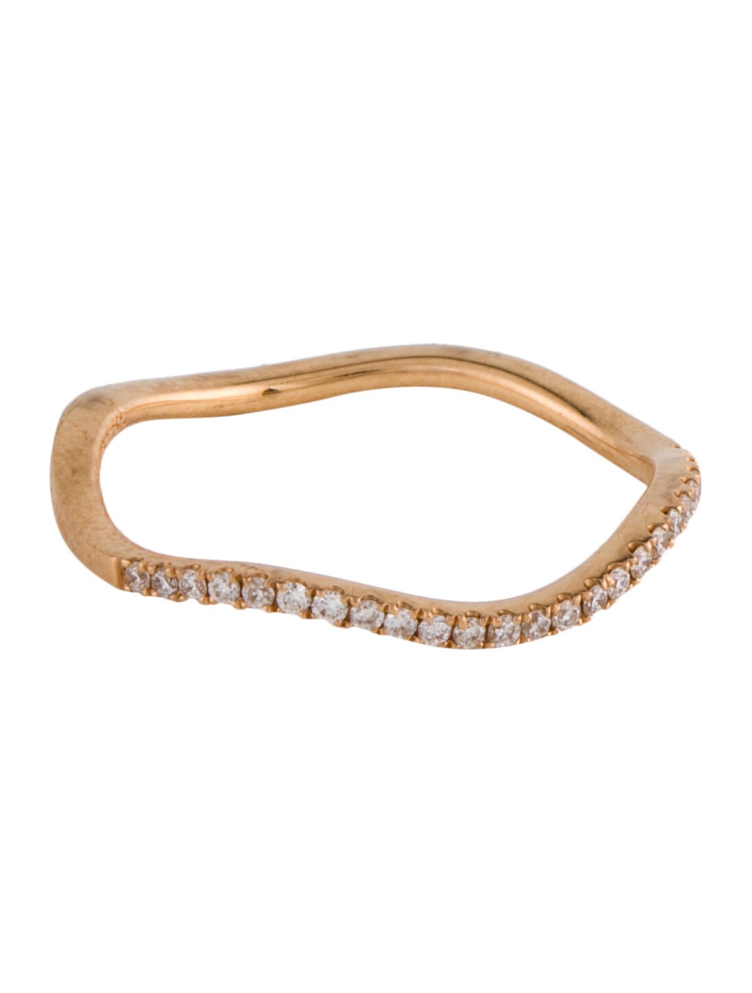 Georg Jensen 18K Diamond Fusion Stackable Bands - 18K Yellow Gold Band ...