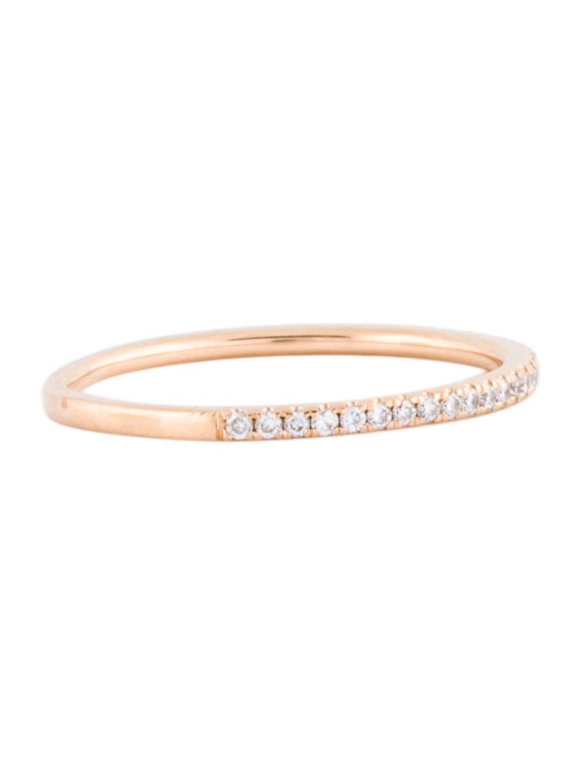 Bony Levy 18K Diamond Stacking Ring - 18K Rose Gold Band, Rings ...