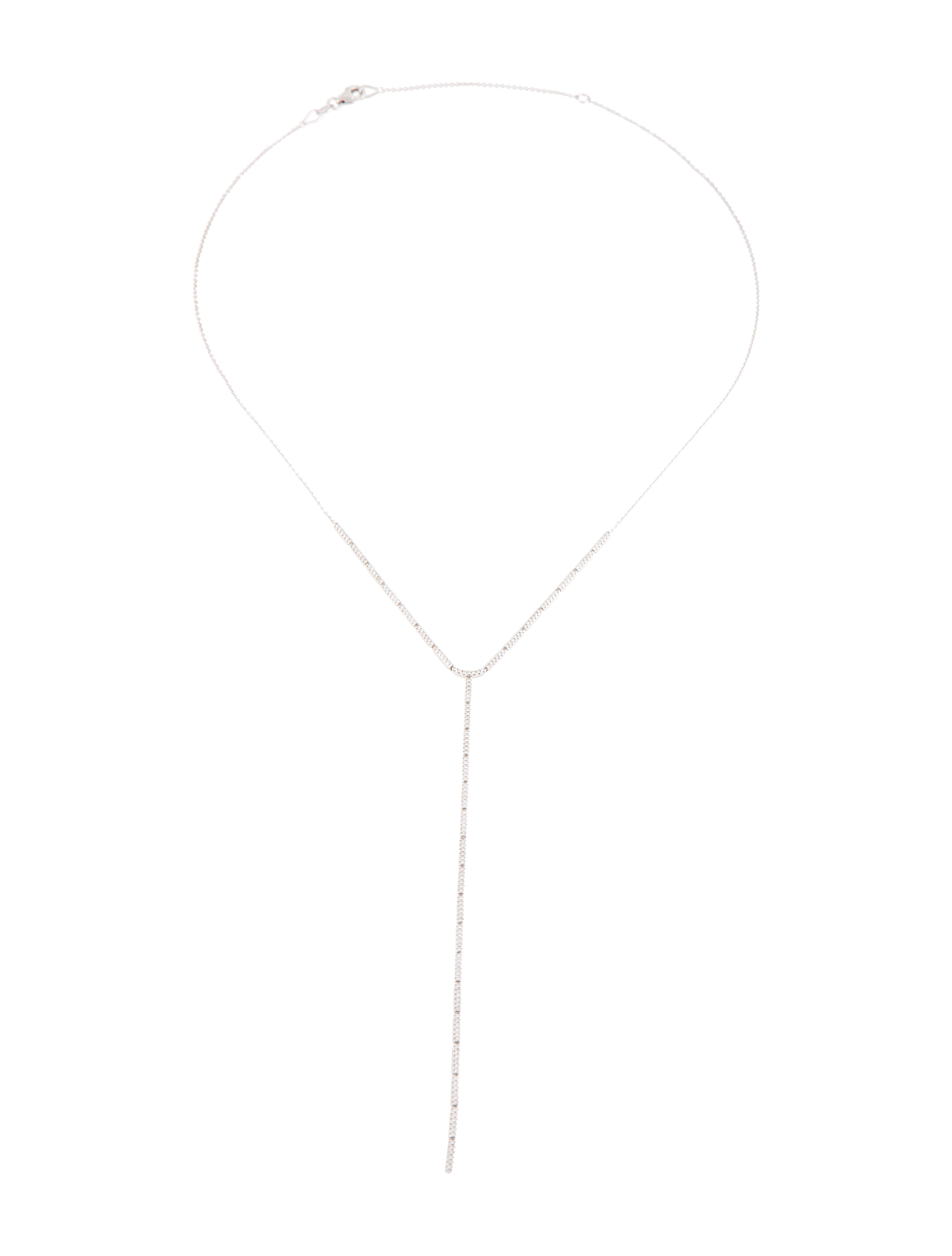 Chrome Hearts 22K Diamond Maltese Cross Lariat Necklace - 22K Yellow ...