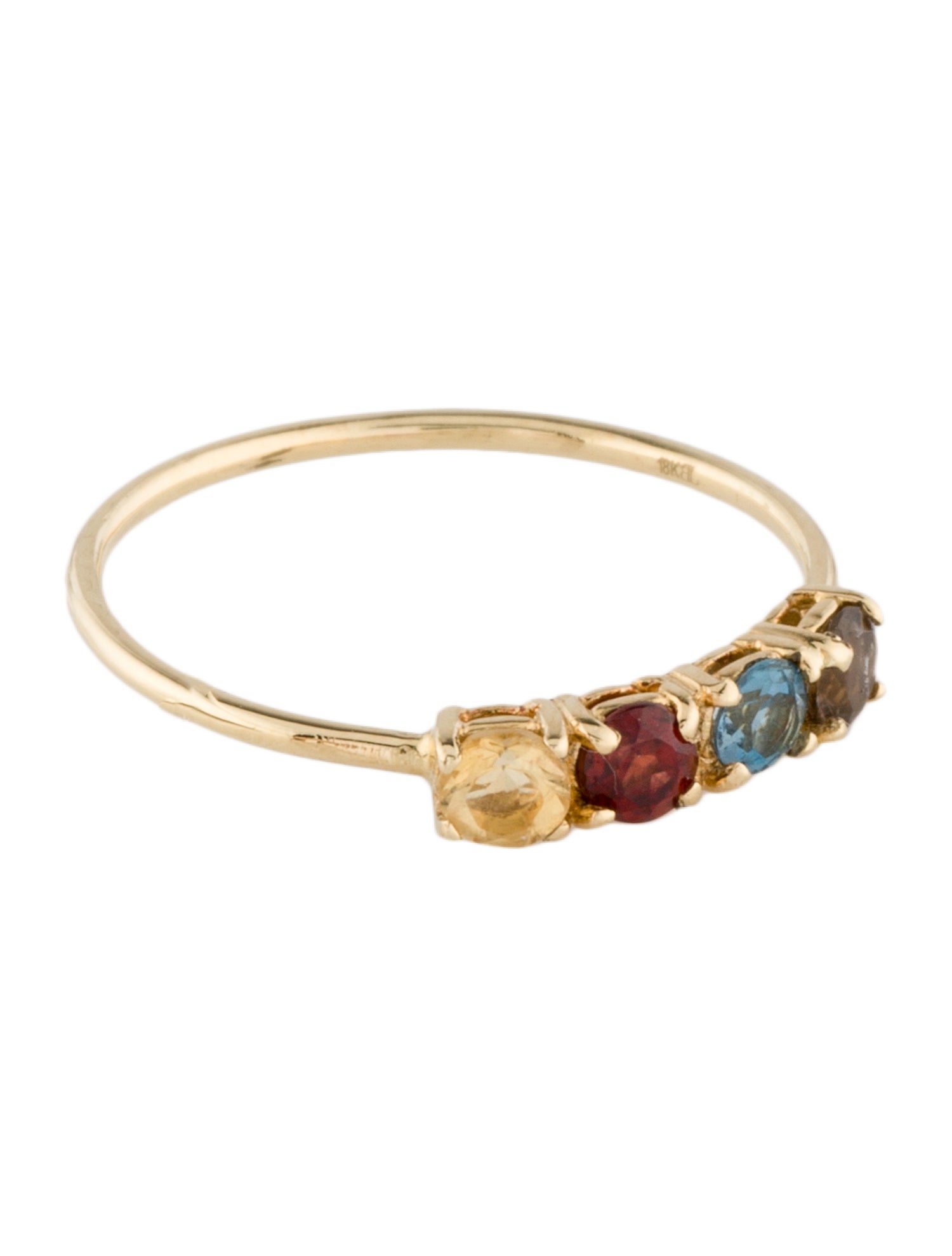 Bony Levy 18K Multistone Cocktail Ring - 18K Yellow Gold Cocktail Ring ...