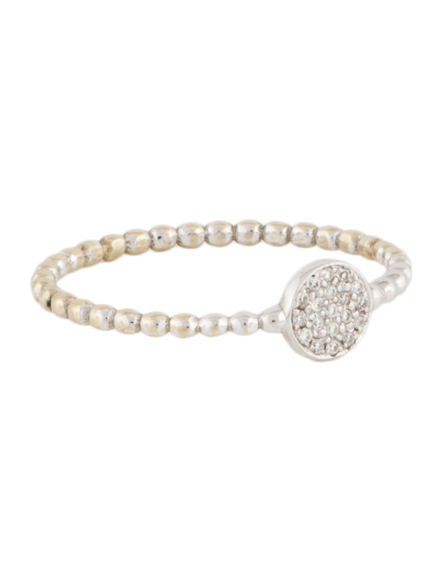 Bony Levy 18K Diamond Petite Cluster Ring - Rhodium-Plated 18K White ...