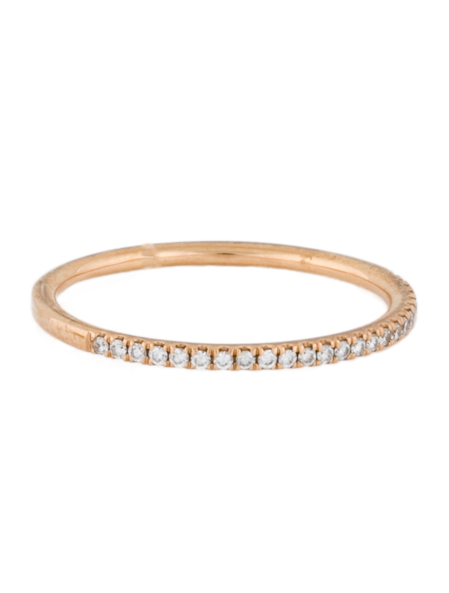 Bony Levy 18K Diamond Stacking Band - 18K Yellow Gold Band, Rings ...