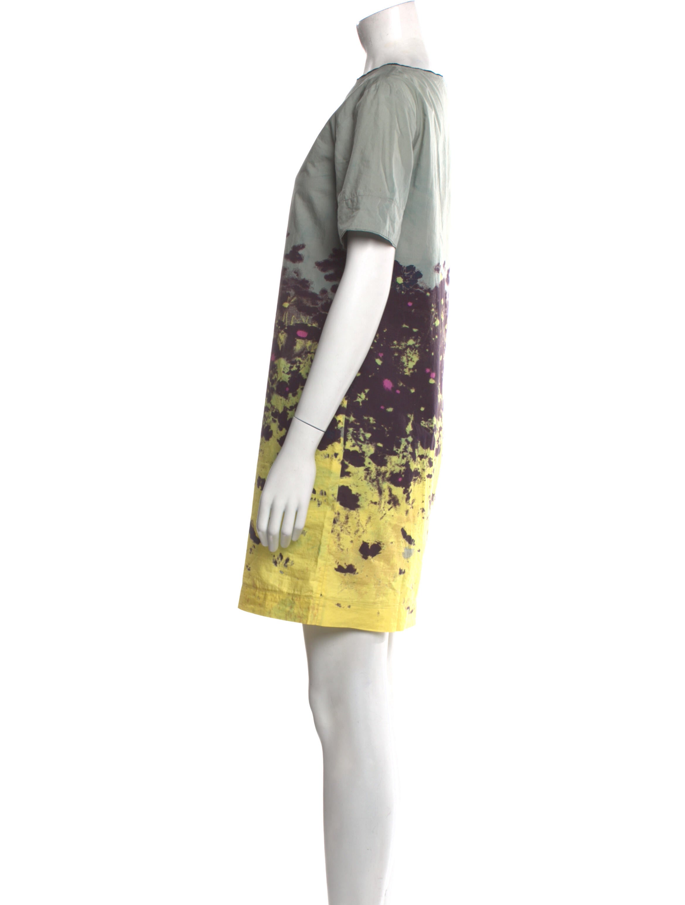Cacharel Printed Mini Dress - Dresses, Clothing - CAC21609 | The RealReal