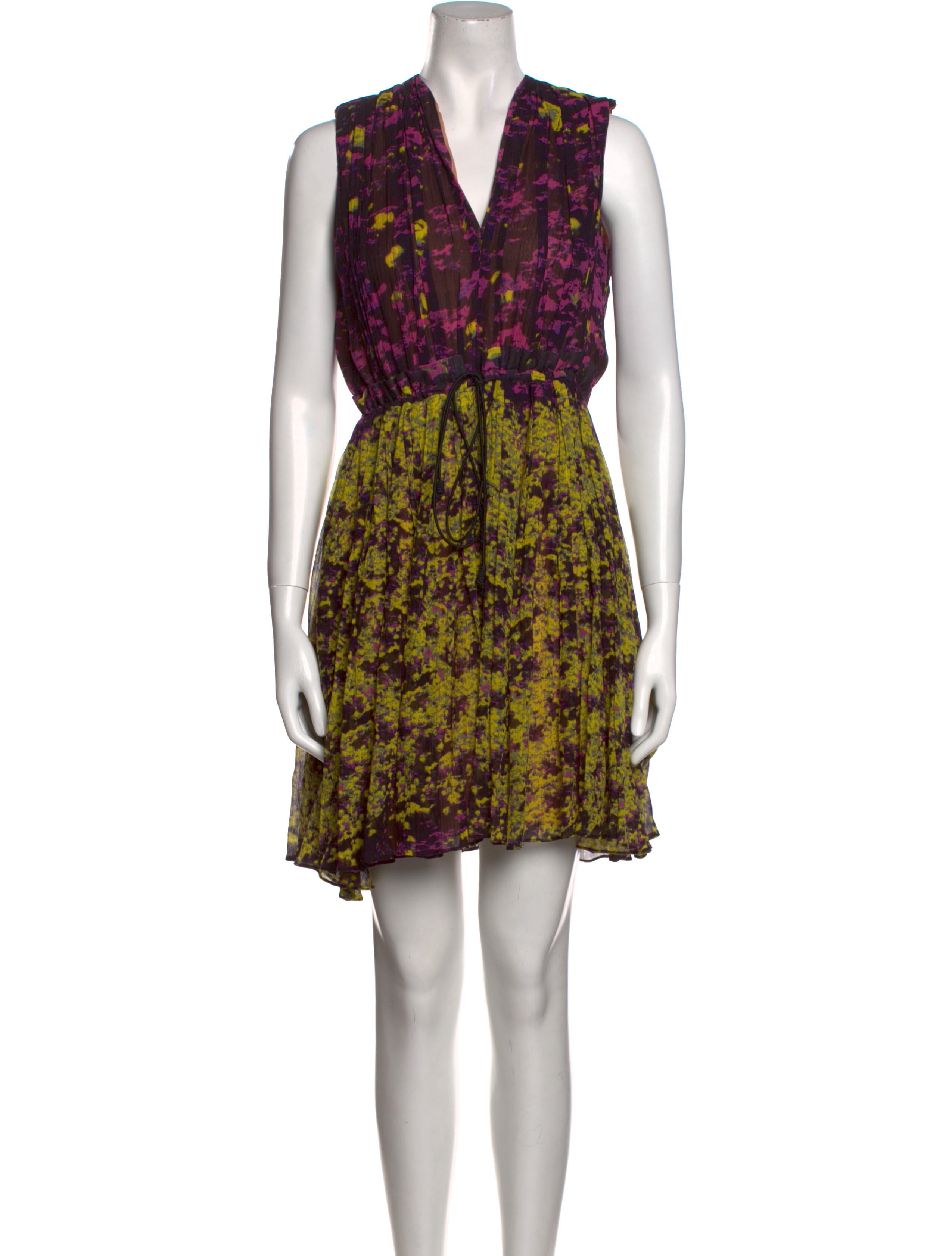 Cacharel Printed Mini Dress - Dresses, Clothing - CAC21609 | The RealReal