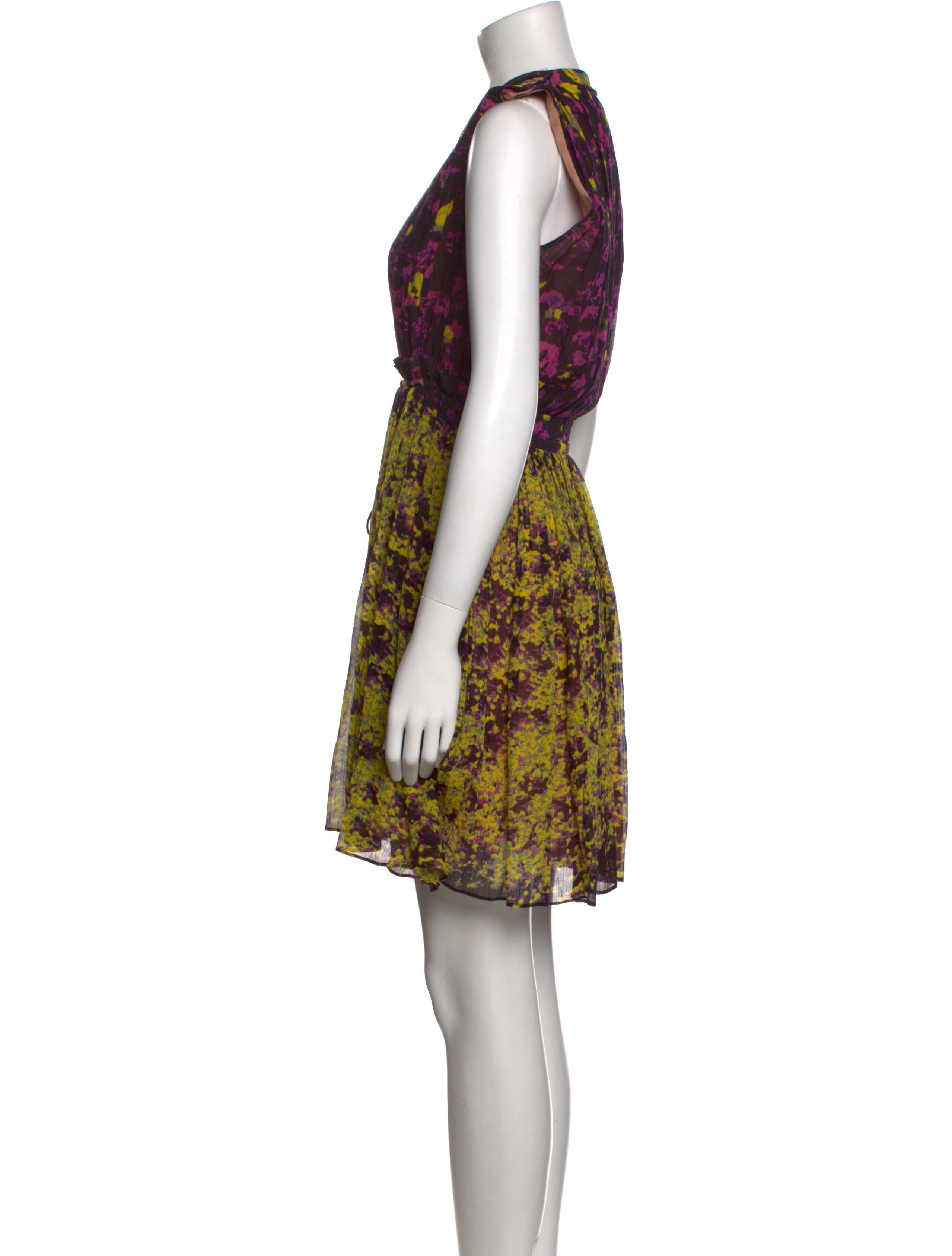 Cacharel Printed Mini Dress - Dresses, Clothing - CAC21609 | The RealReal
