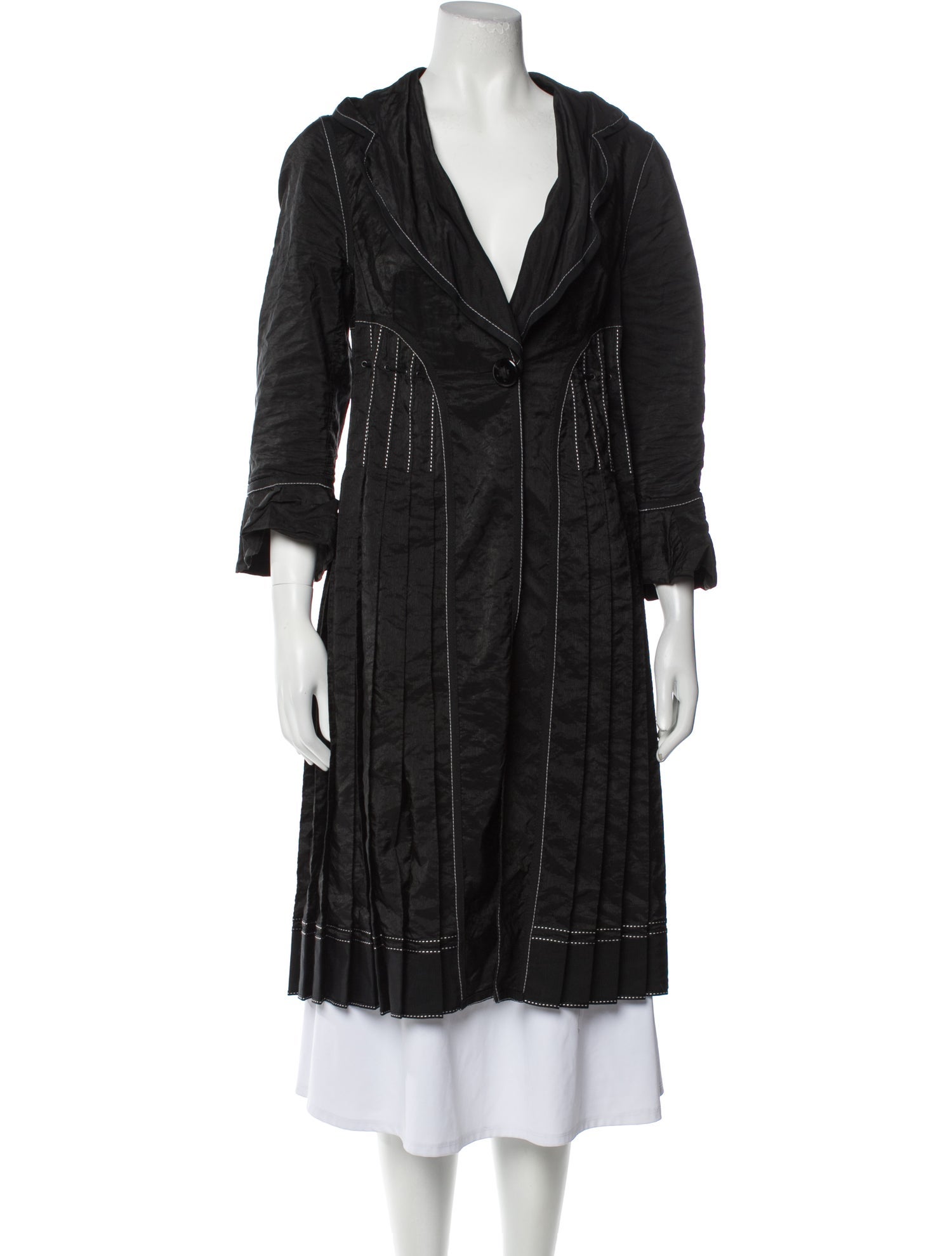 Charles Chang-Lima Coat - Black Coats, Clothing - CAH21782 | The RealReal