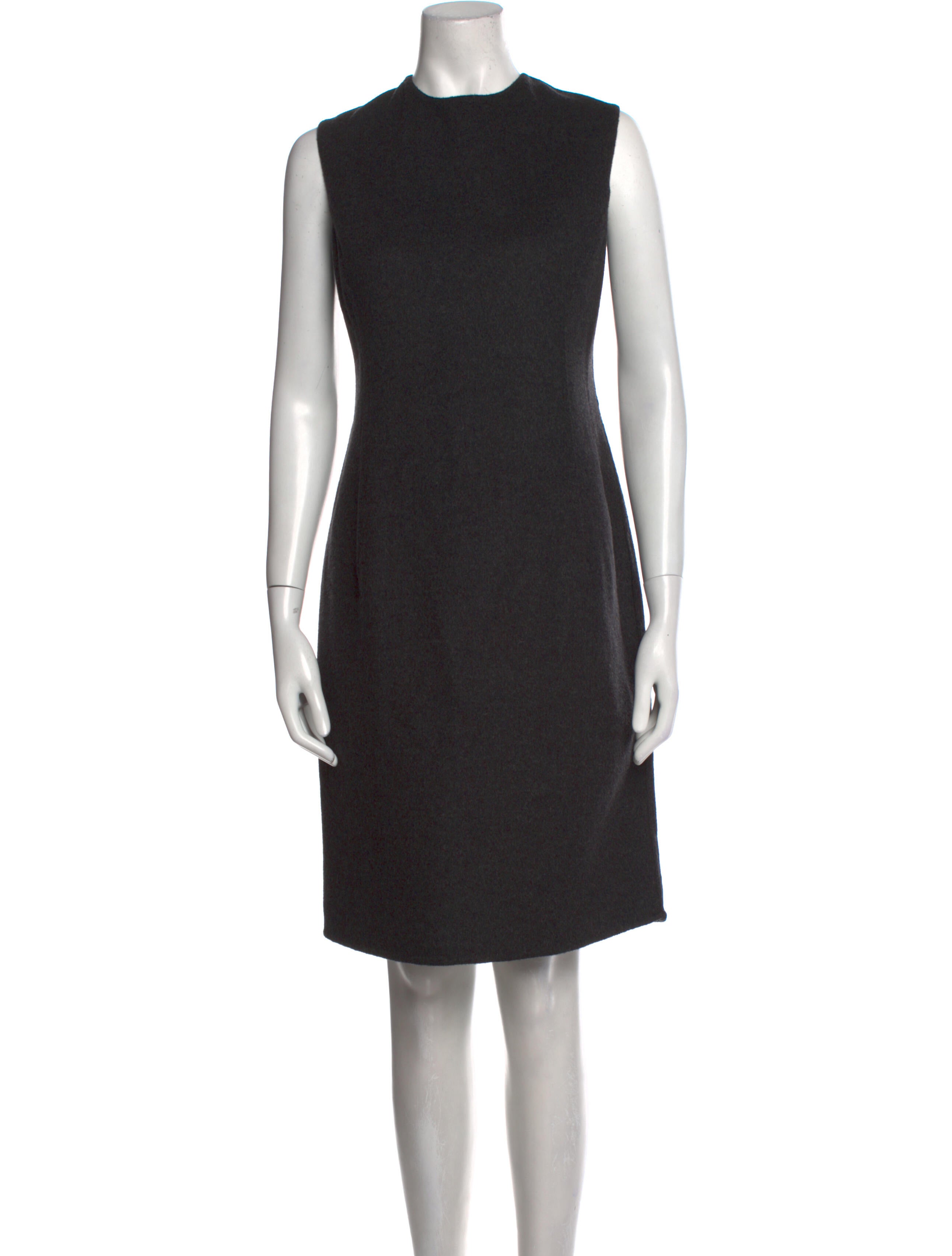 Calvin Klein Collection Crew Neck Knee-Length Dress - Grey Dresses ...