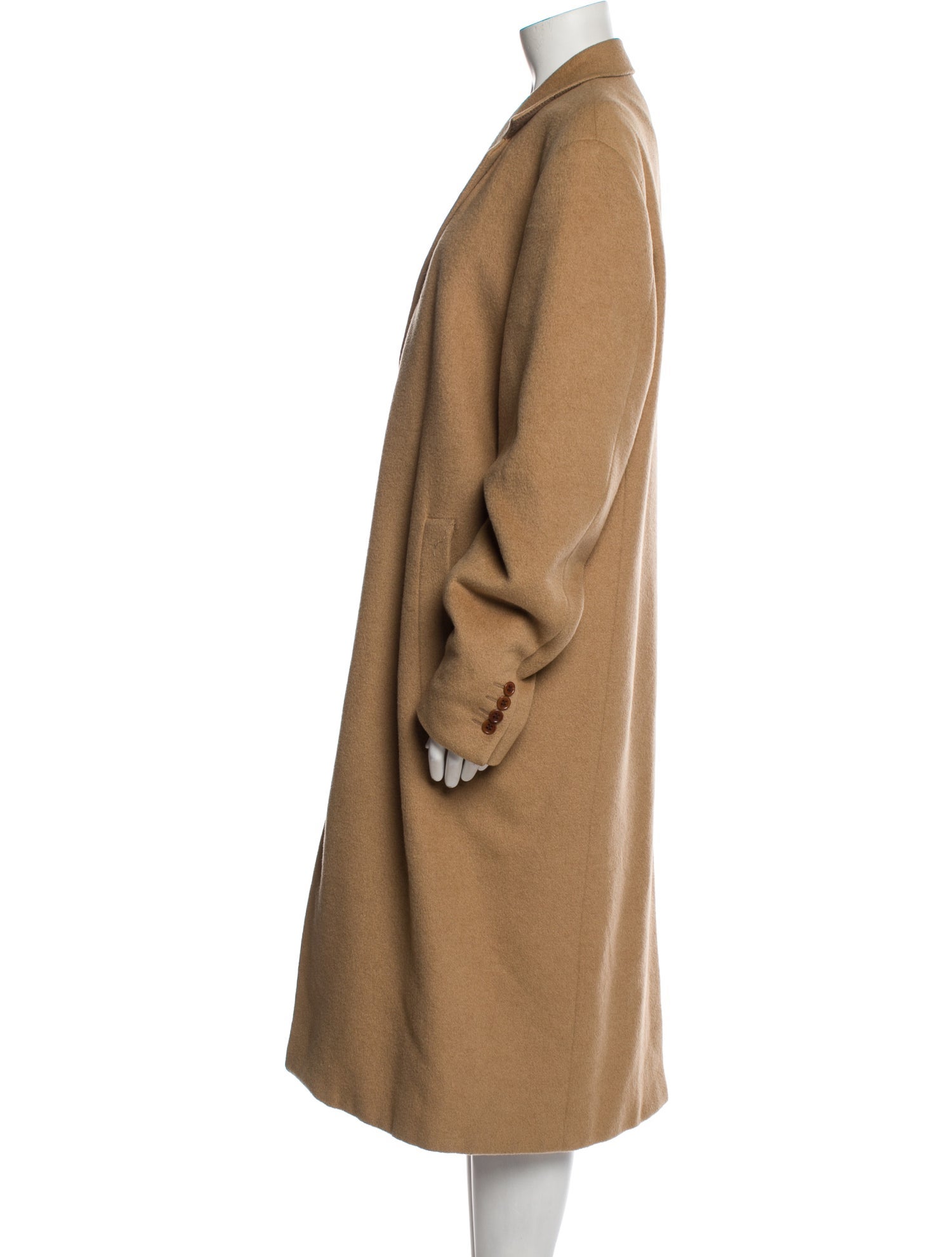 Calvin Klein Collection Camel Hair Coat - Neutrals Coats, Clothing ...