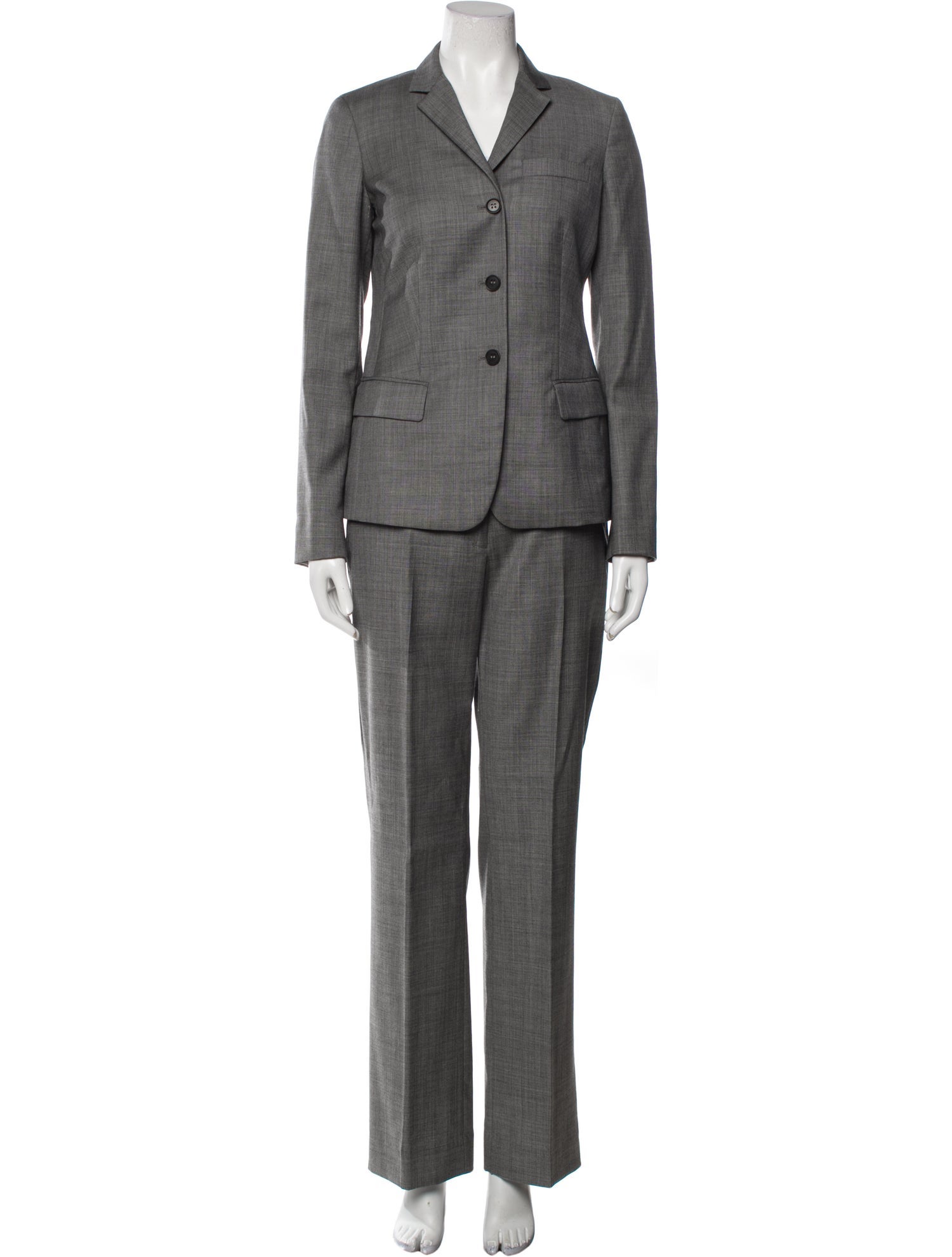 Calvin Klein Collection Pantsuit - Grey, 10" Rise Suits and Sets ...