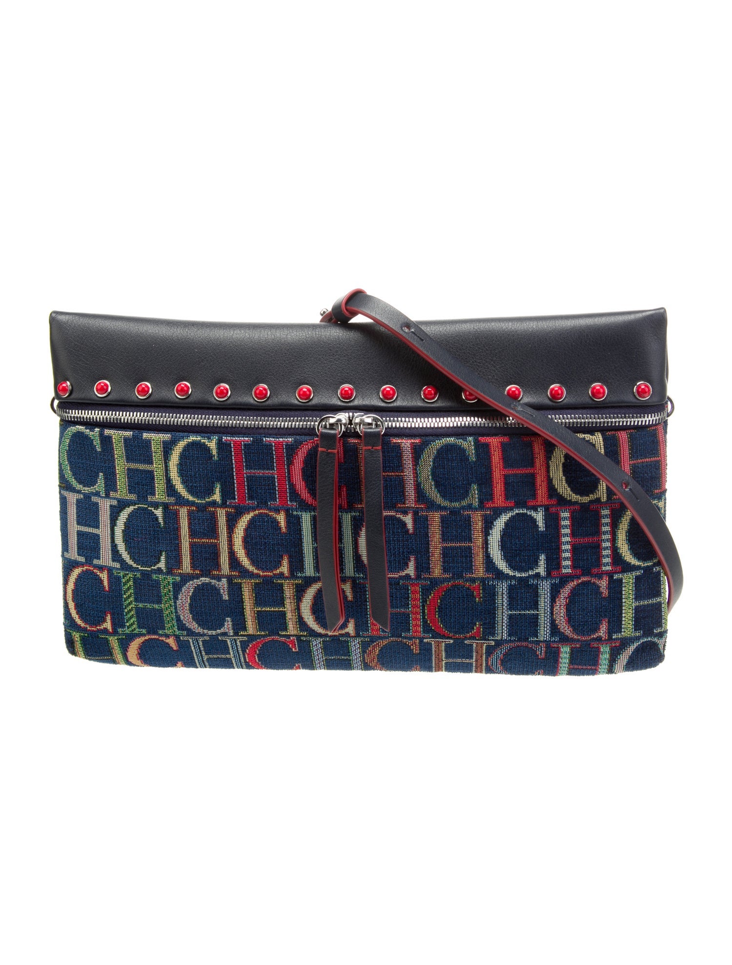 CH Carolina Herrera Logo Crossbody Bag - Blue Crossbody Bags, Handbags ...