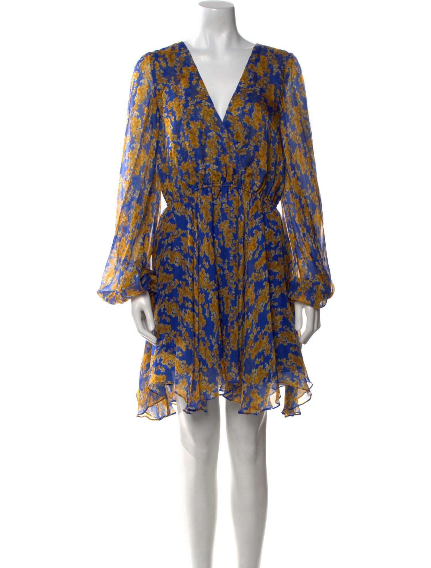 Caroline Constas Silk Mini Dress w/ Tags - Blue Dresses, Clothing - CARST42878 | The RealReal