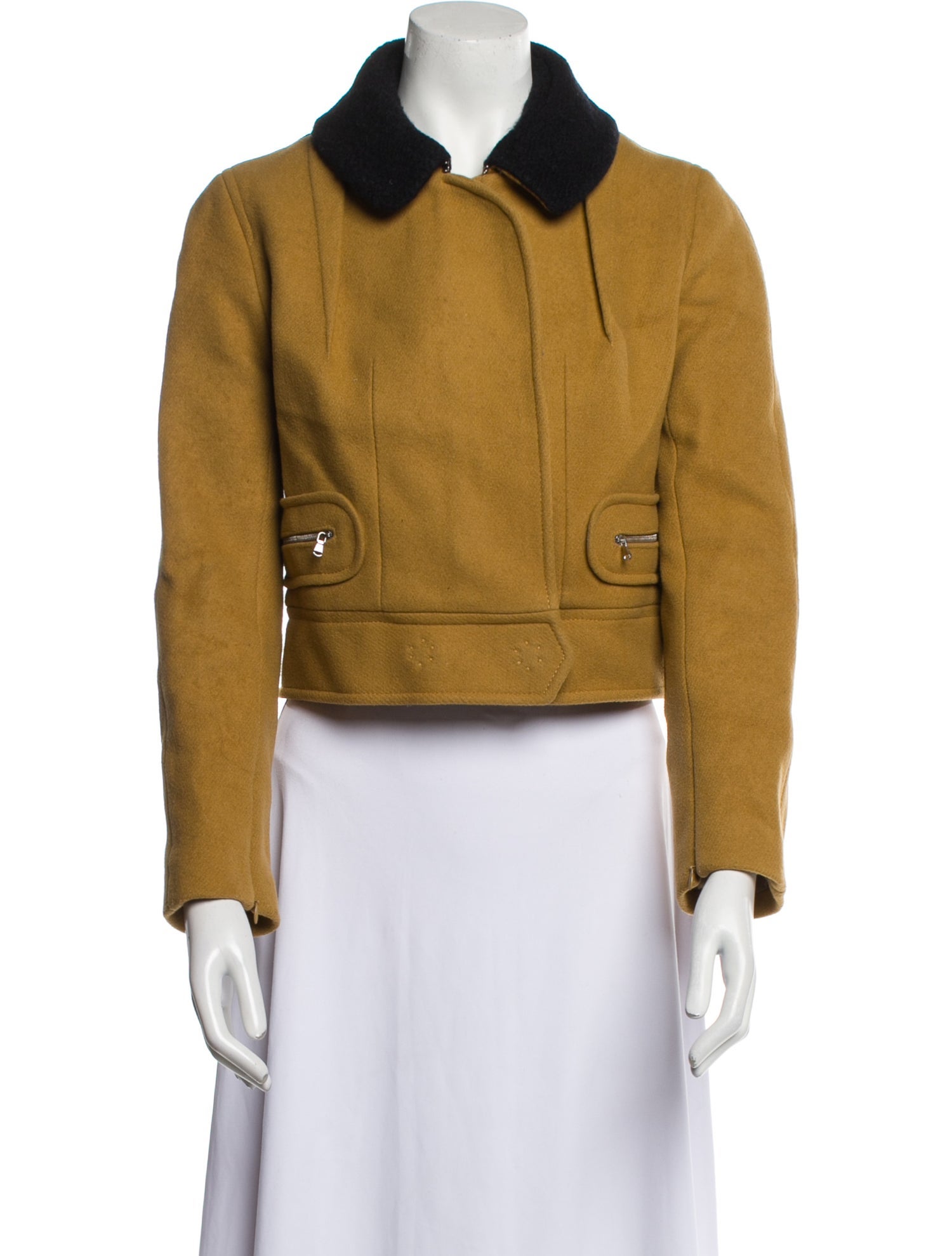 Carven Wool Jacket - Black Jackets, Clothing - CAV51128 | The RealReal