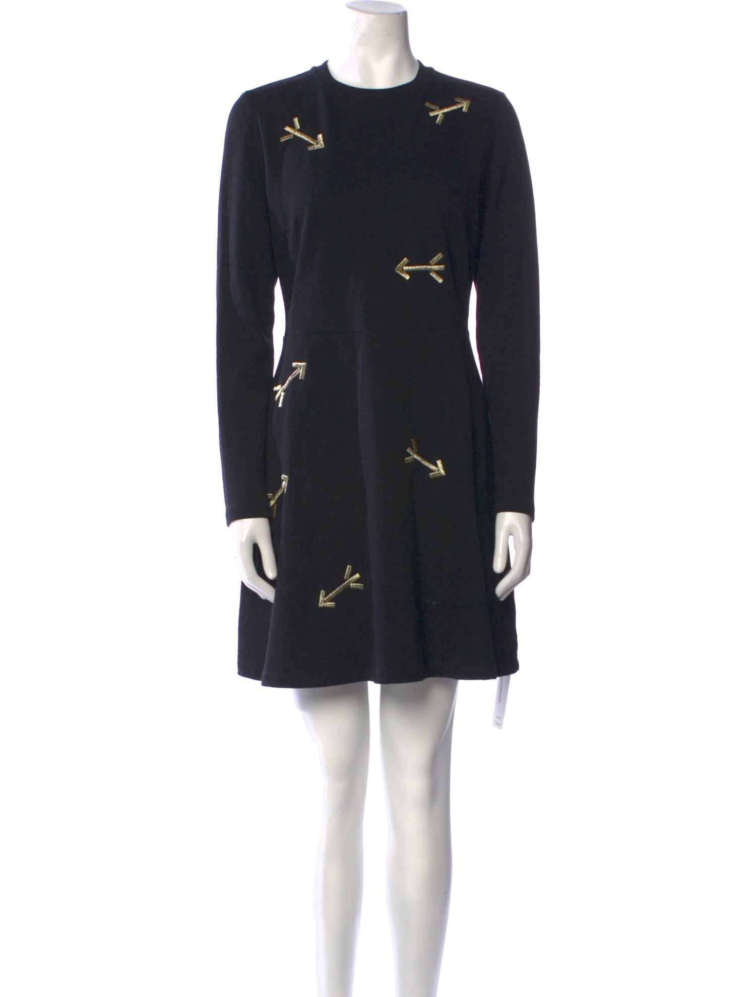 Carven Printed Mini Dress - Black Dresses, Clothing - CAV51176 | The ...