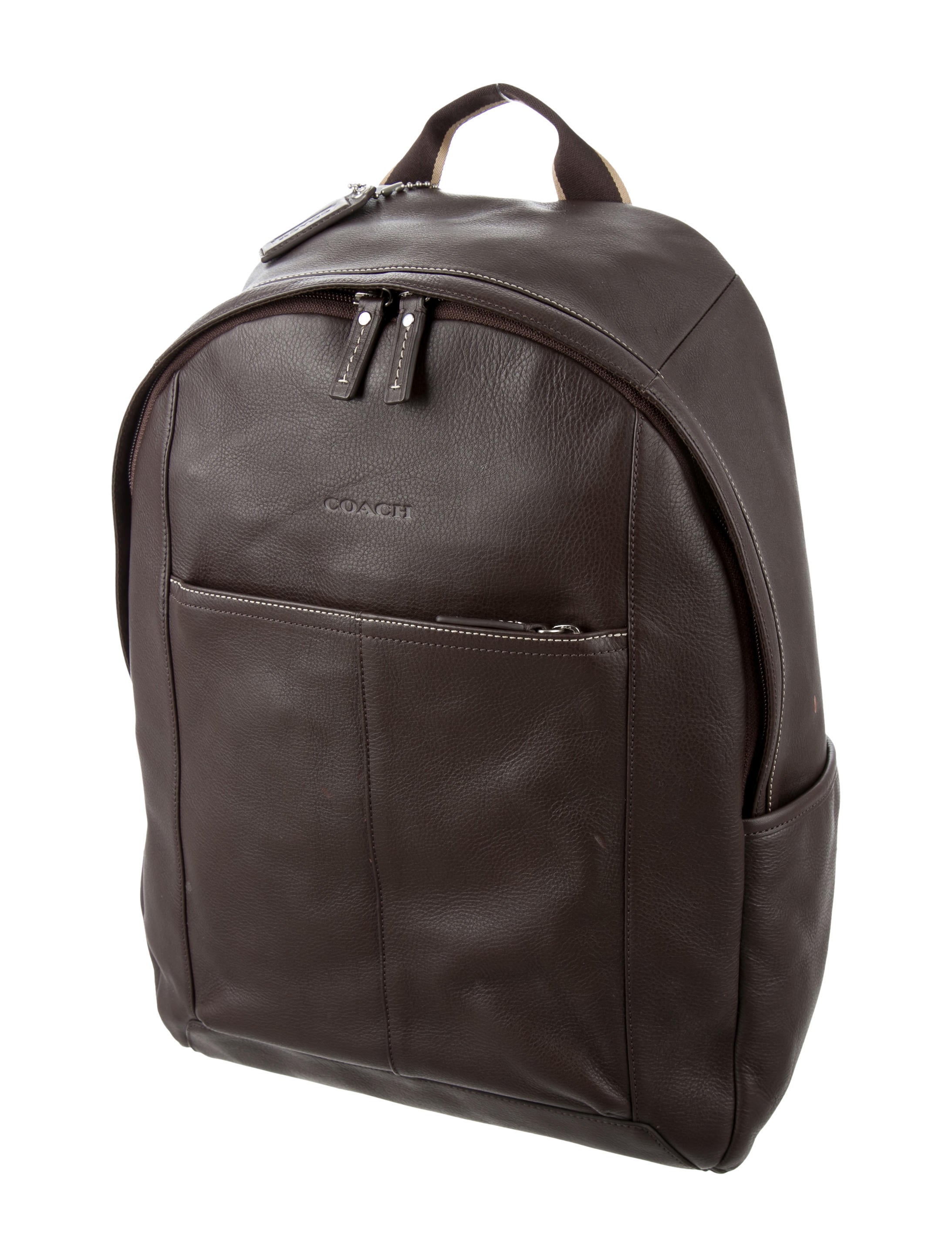 Coach Grain Leather Backpack - Brown Backpacks, Bags - CCH20851 | The ...